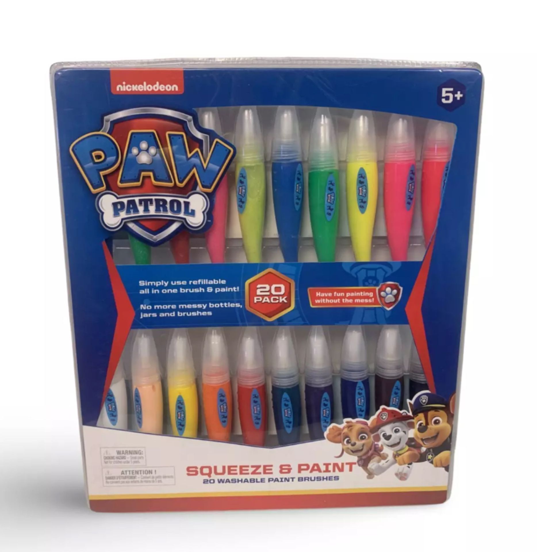 Title: 20 x Paw Patrol Squeeze & Paint Description: 20 Brand New ...