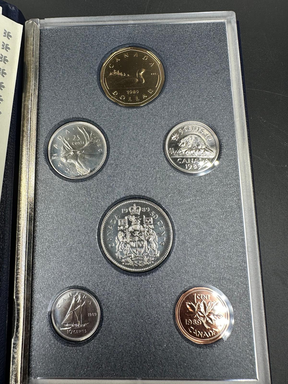 A Royal Canadian Mint coin set