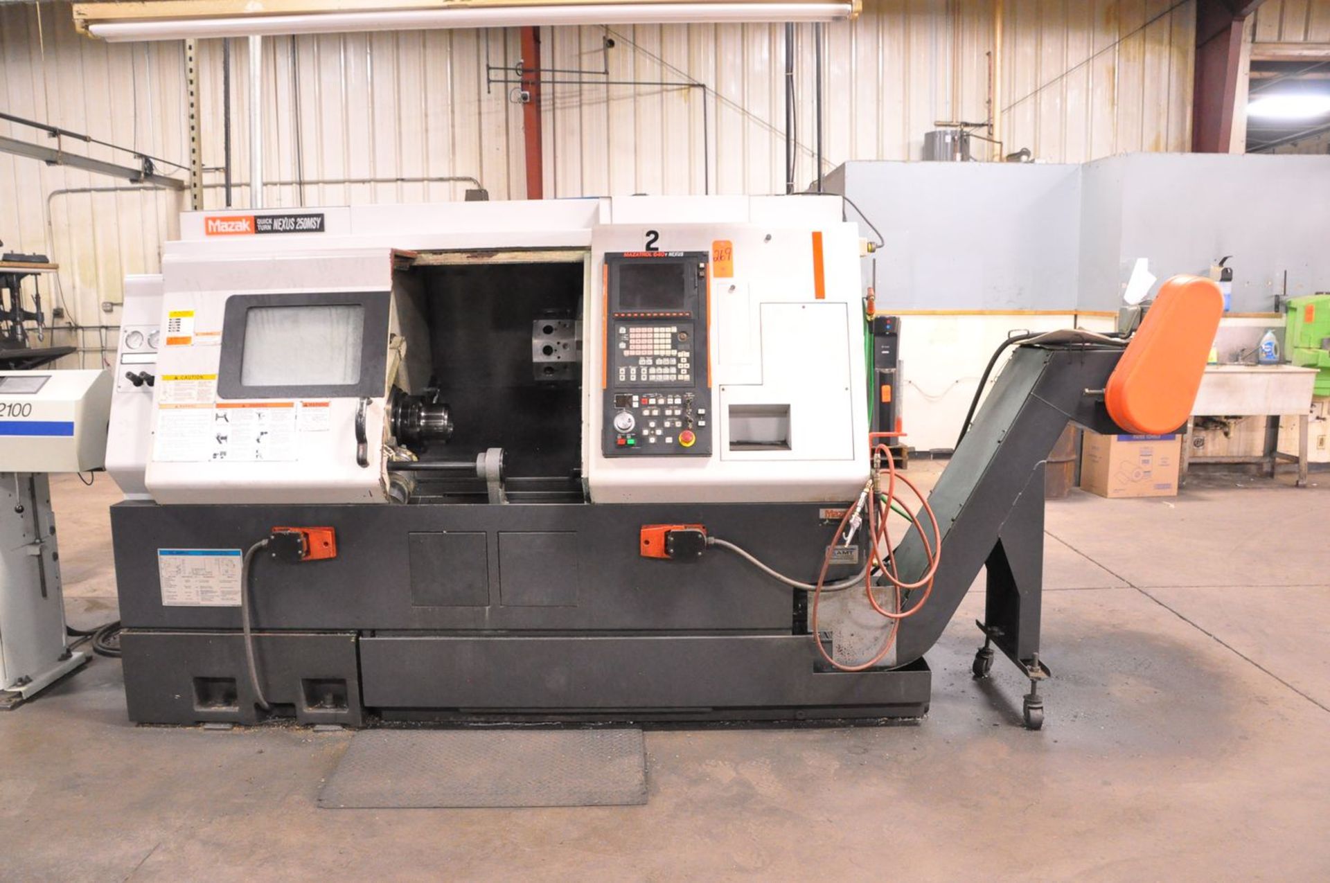 Mazak Model Quick Turn Nexus 250 MSY CNC Turning Center, S/N: 174572 ...