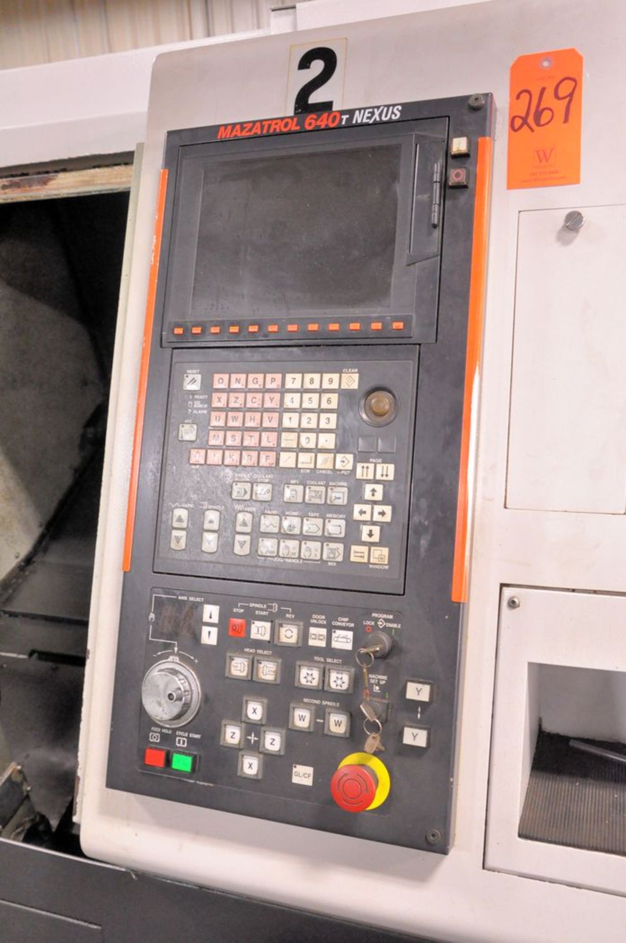 Mazak Model Quick Turn Nexus 250 MSY CNC Turning Center, S/N: 174572 ...