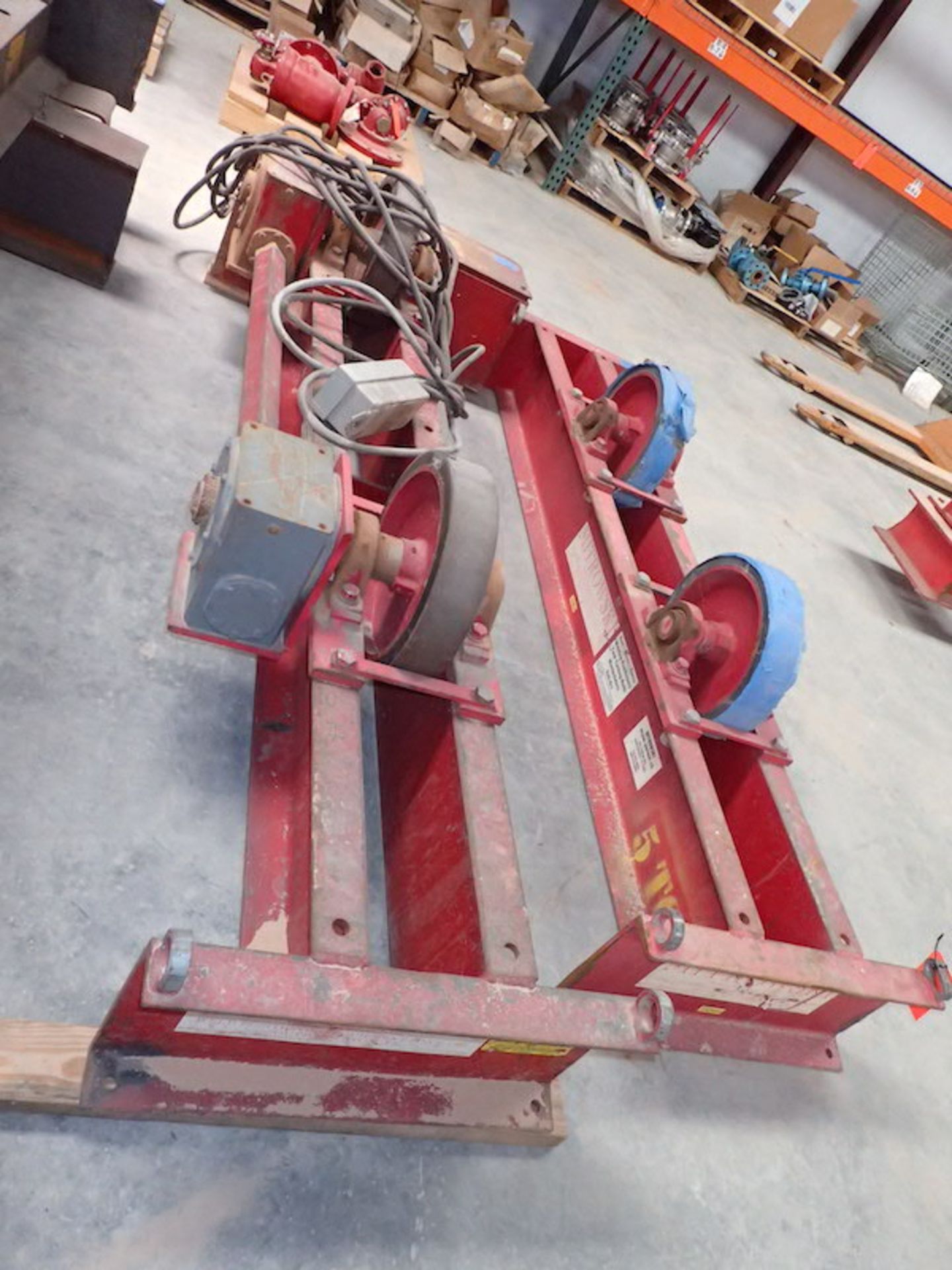 Lot - WeldWire 5,000 lb. Cap. Model WWRD-5 Power Turning Roll, S/N ...