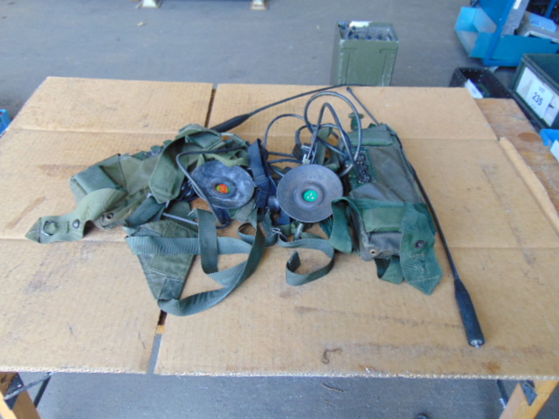 2 x Clansman RT 349 Transmitter Receiver c/w Accessories as Shown ...