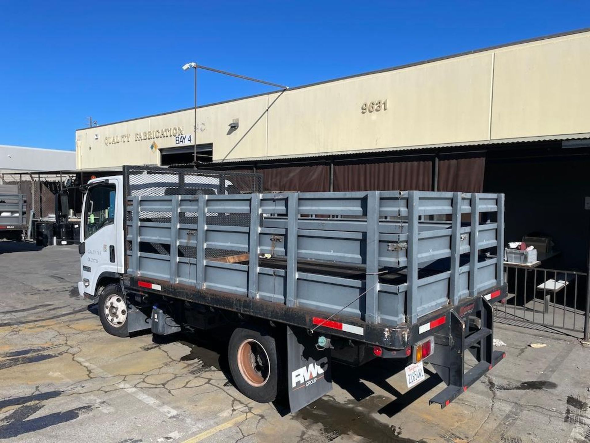 2014 ISUZU NPR ECO MAX DIESEL STRAIGHT TRUCK, 2015 GENERAL TRUCK BODY ...