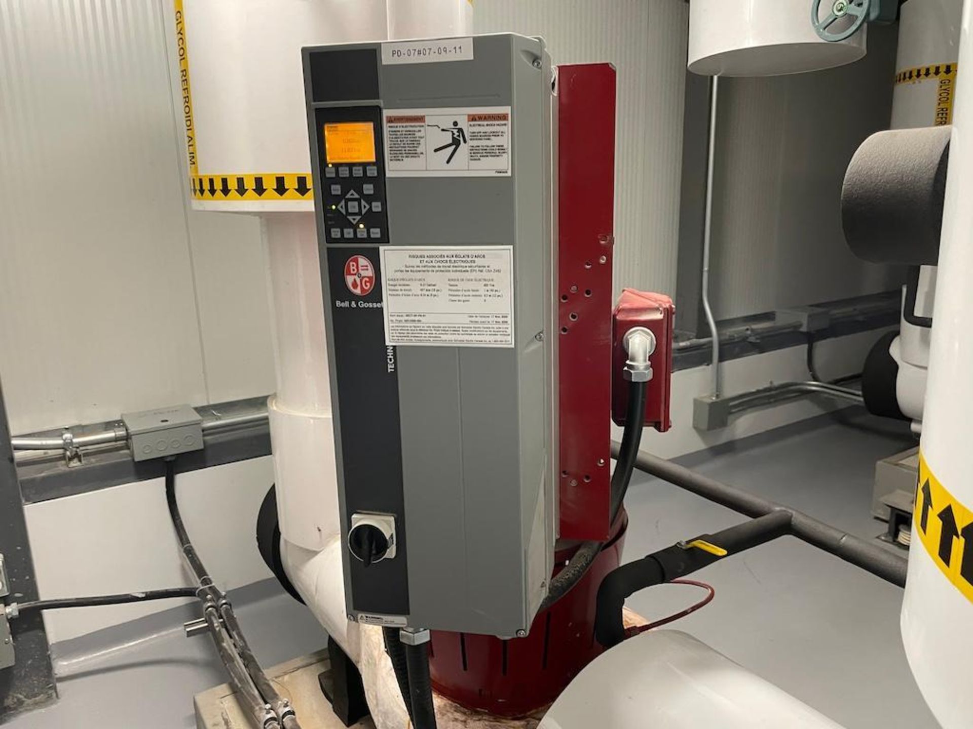 30 HP WEG - BELL & GOSSETT GLYCOL PUMPS, SERIES E80SC, W ELECTRONIC ...