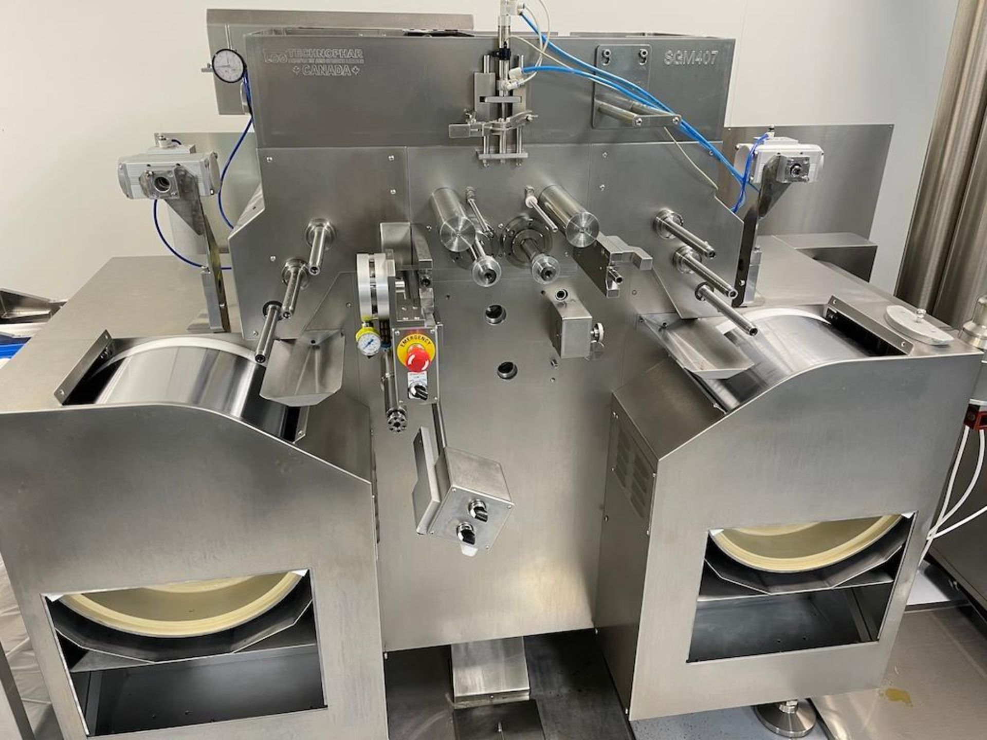 TECHNOPHAR SGM407 CAPSULE MACHINE, ALLEN BRADLEY PANELVIEW PLUS 1250 ...