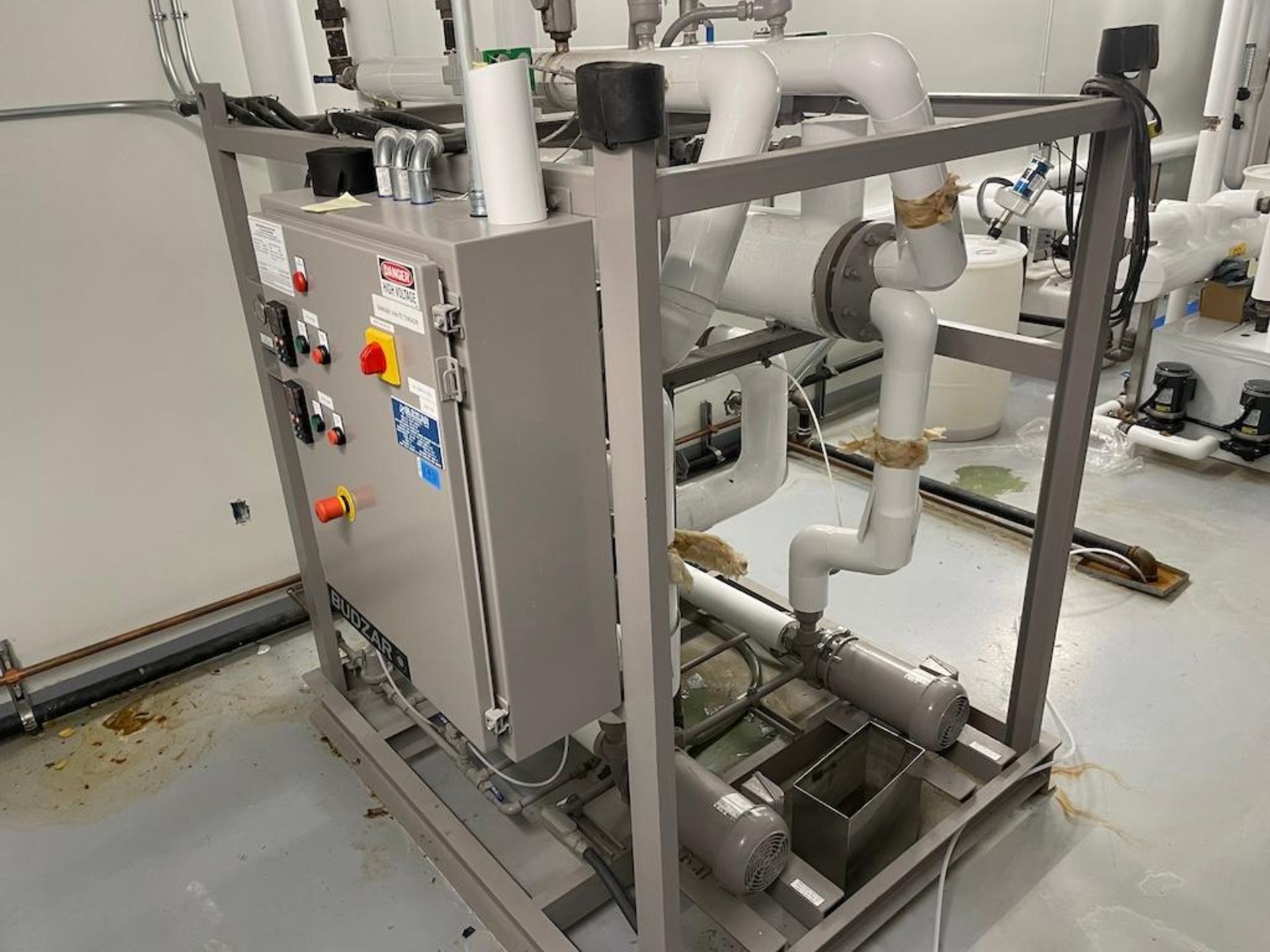 BUDZAR MODEL 2WT-S40-CSP, TEMPERATURE CONTROL HEAT EXCHANGE SYSTEM ...