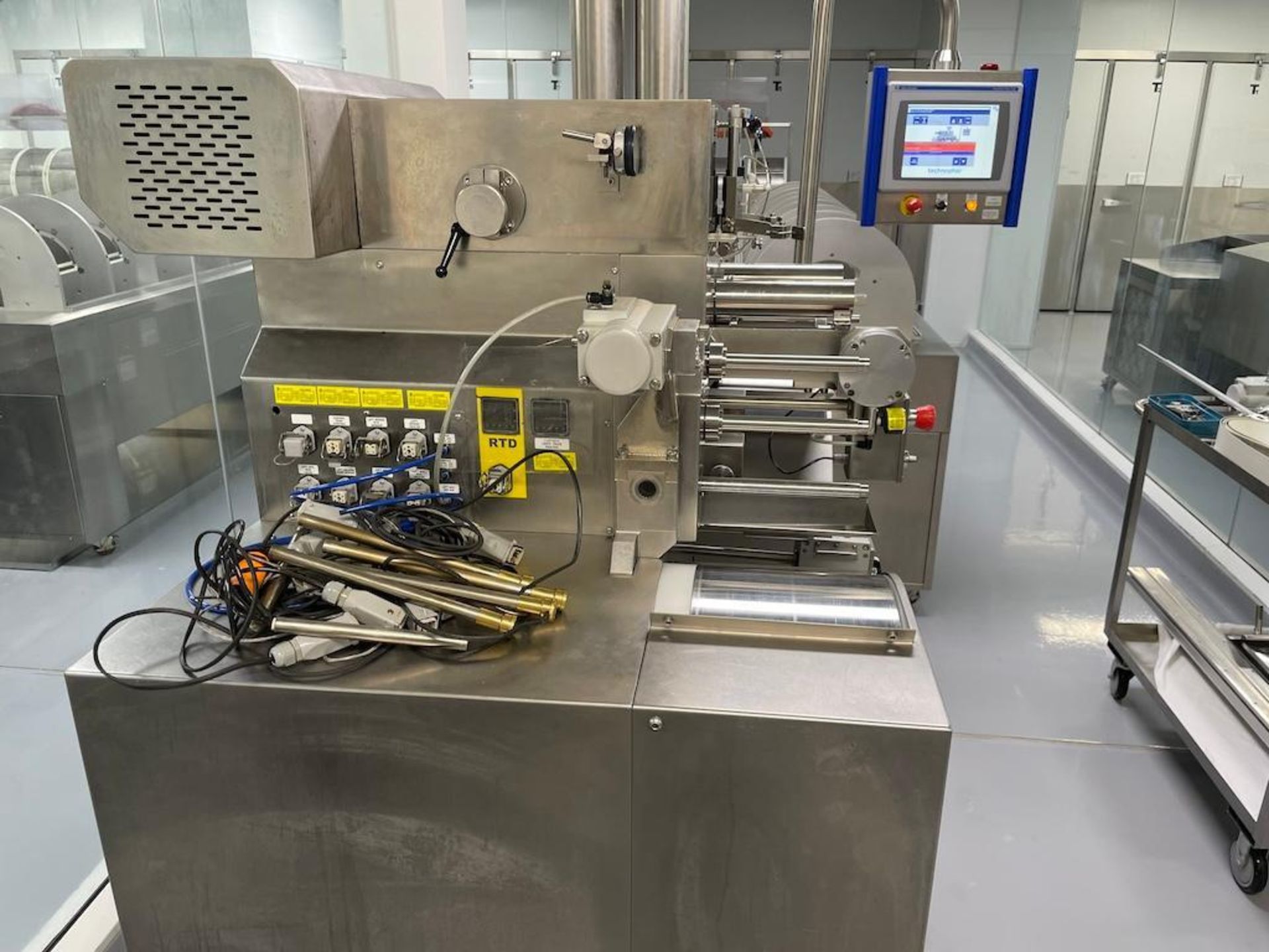 TECHNOPHAR SGM407 CAPSULE MACHINE, ALLEN BRADLEY PANELVIEW PLUS 1250 ...