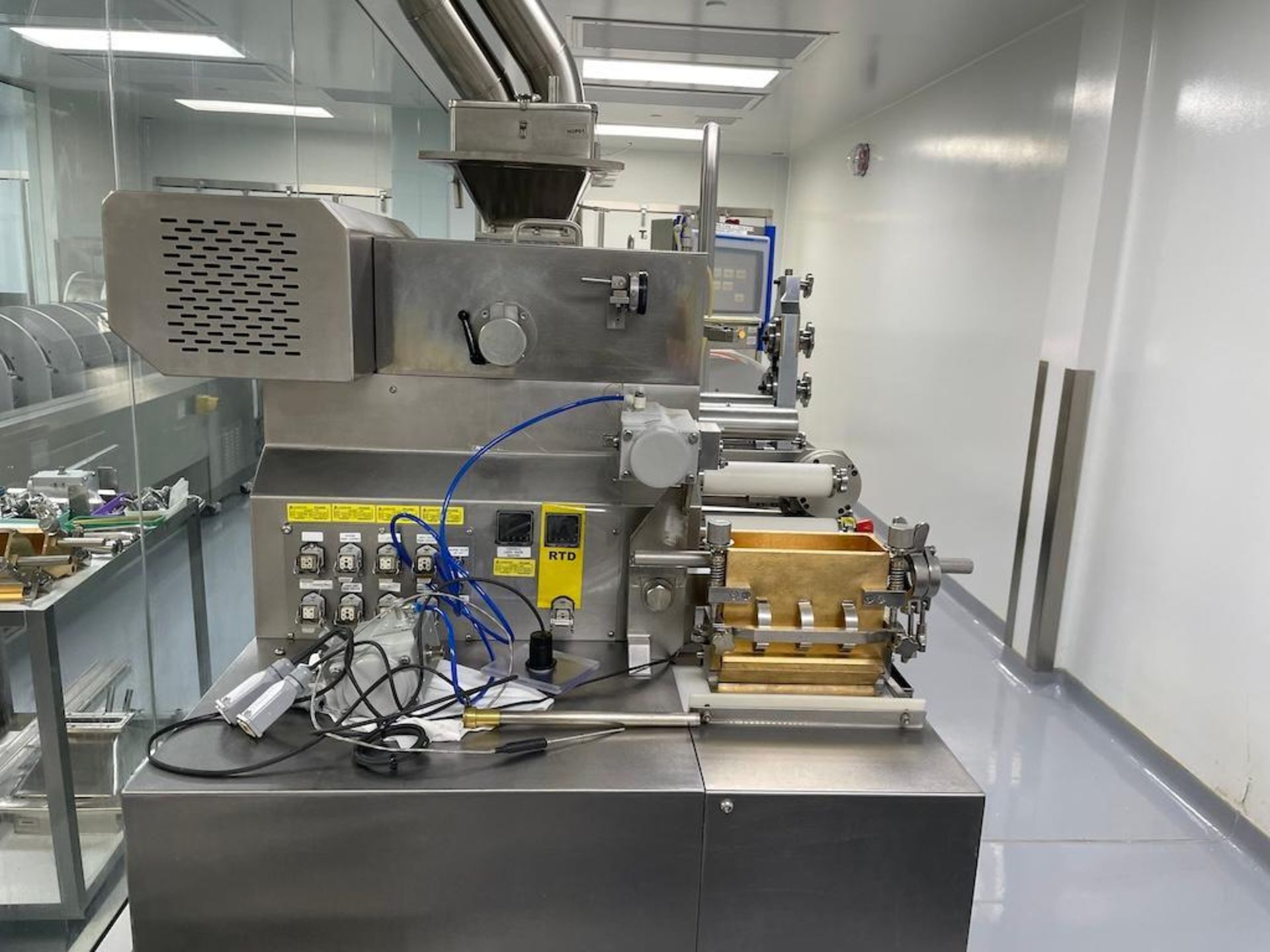 TECHNOPHAR SGM407 CAPSULE MACHINE, ALLEN BRADLEY PANELVIEW PLUS 1250 ...