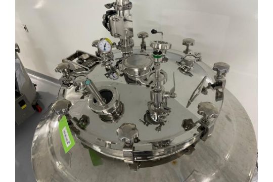 2019 GELATIN SERVICE TANK, PORTABLE, 500L CAPACITY, 316L STAINLESS ...