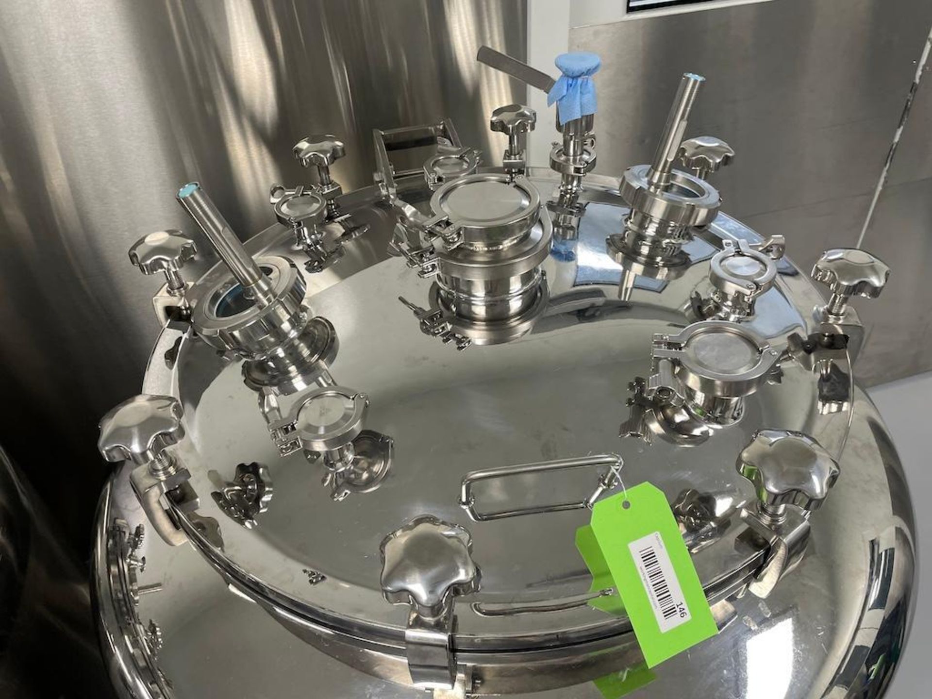 2019 GELATIN SERVICE TANK, PORTABLE, 500L CAPACITY, 316L STAINLESS ...