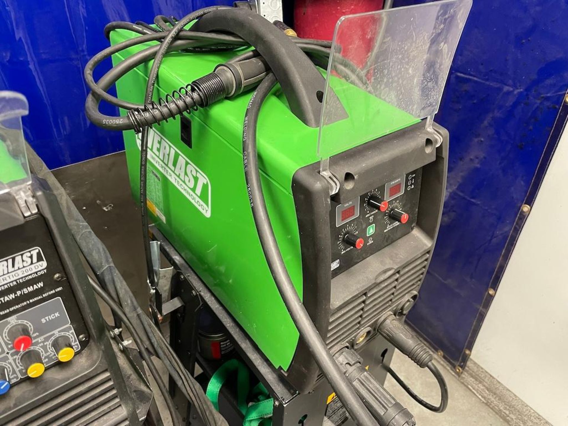LOT 2 EVERLAST WELDERS MODELS POWERTIG 200 DV, POWER IMIG 200, GREY ...