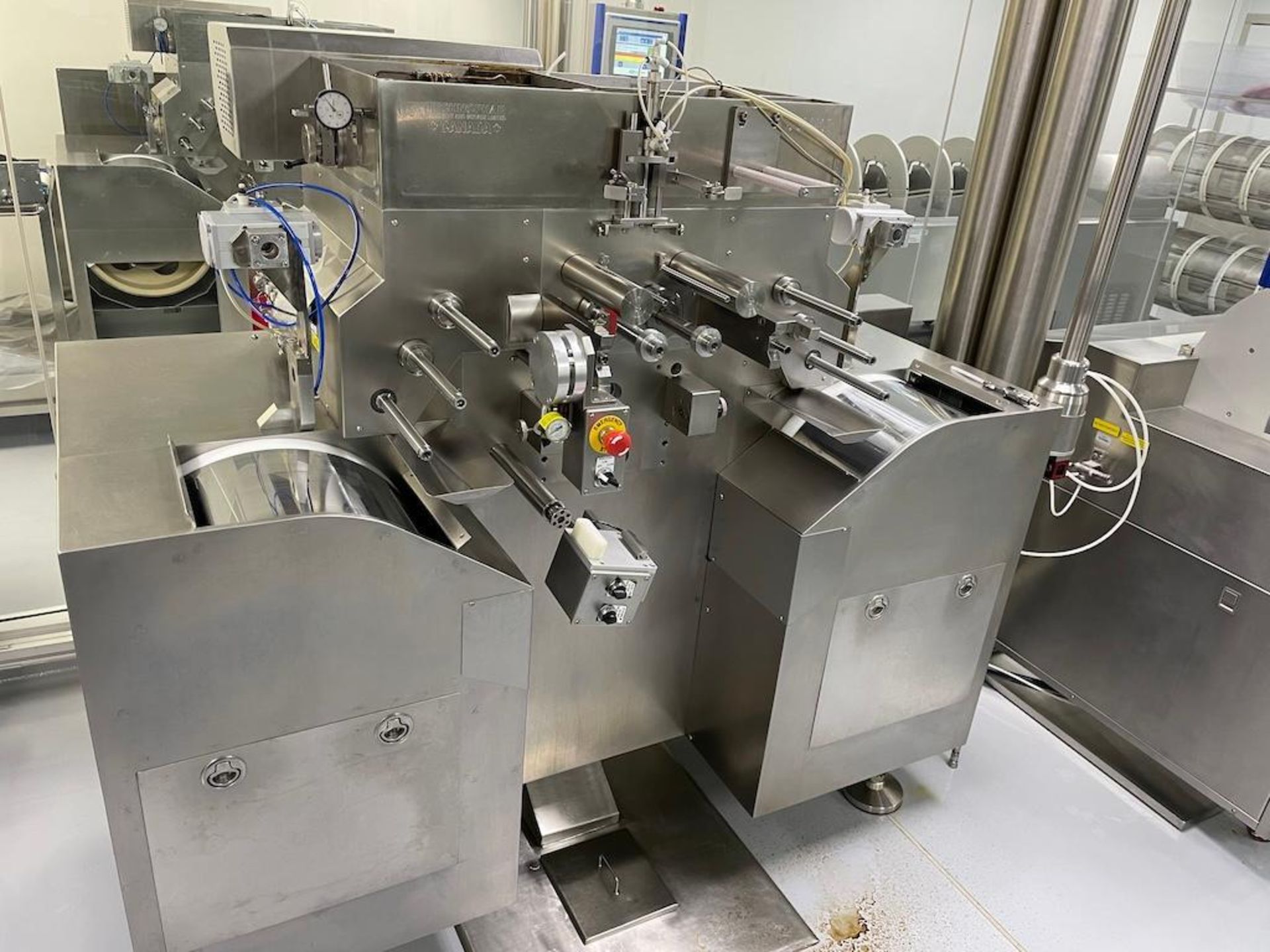 TECHNOPHAR SGM407 CAPSULE MACHINE, ALLEN BRADLEY PANELVIEW PLUS 1250 ...