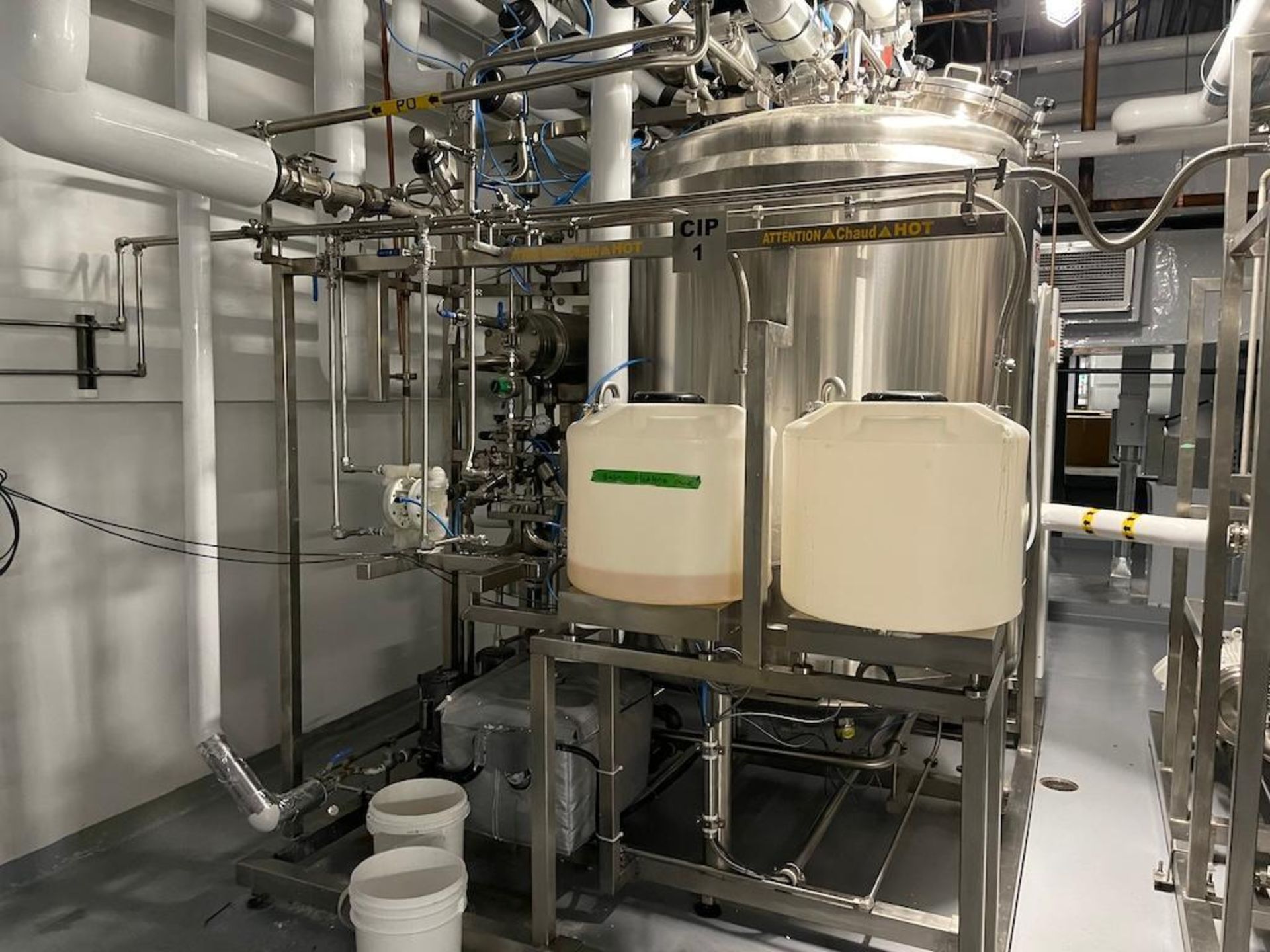 2019 TEKNEMA CIP SYSTEMS, INCLUDES: CIP TANK 2019 SOLINOX SERIES J ...