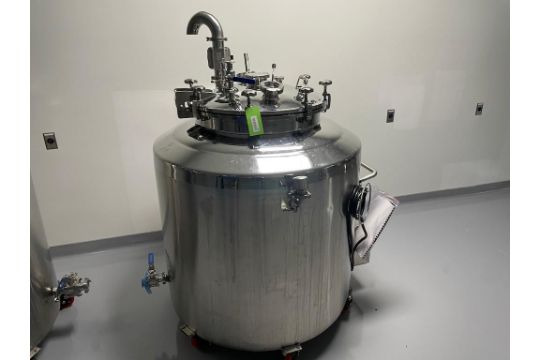 2019 GELATIN SERVICE TANK, PORTABLE, 500L CAPACITY, 316L STAINLESS ...