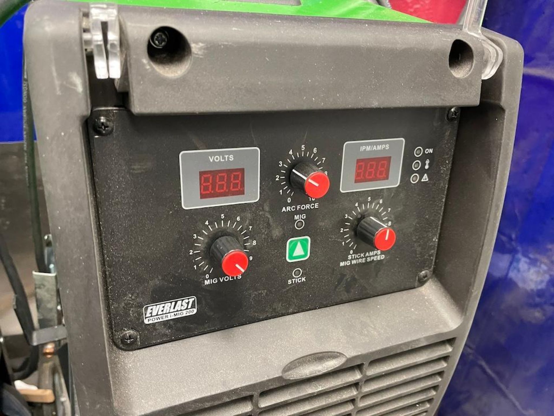 LOT 2 EVERLAST WELDERS MODELS POWERTIG 200 DV, POWER IMIG 200, GREY ...