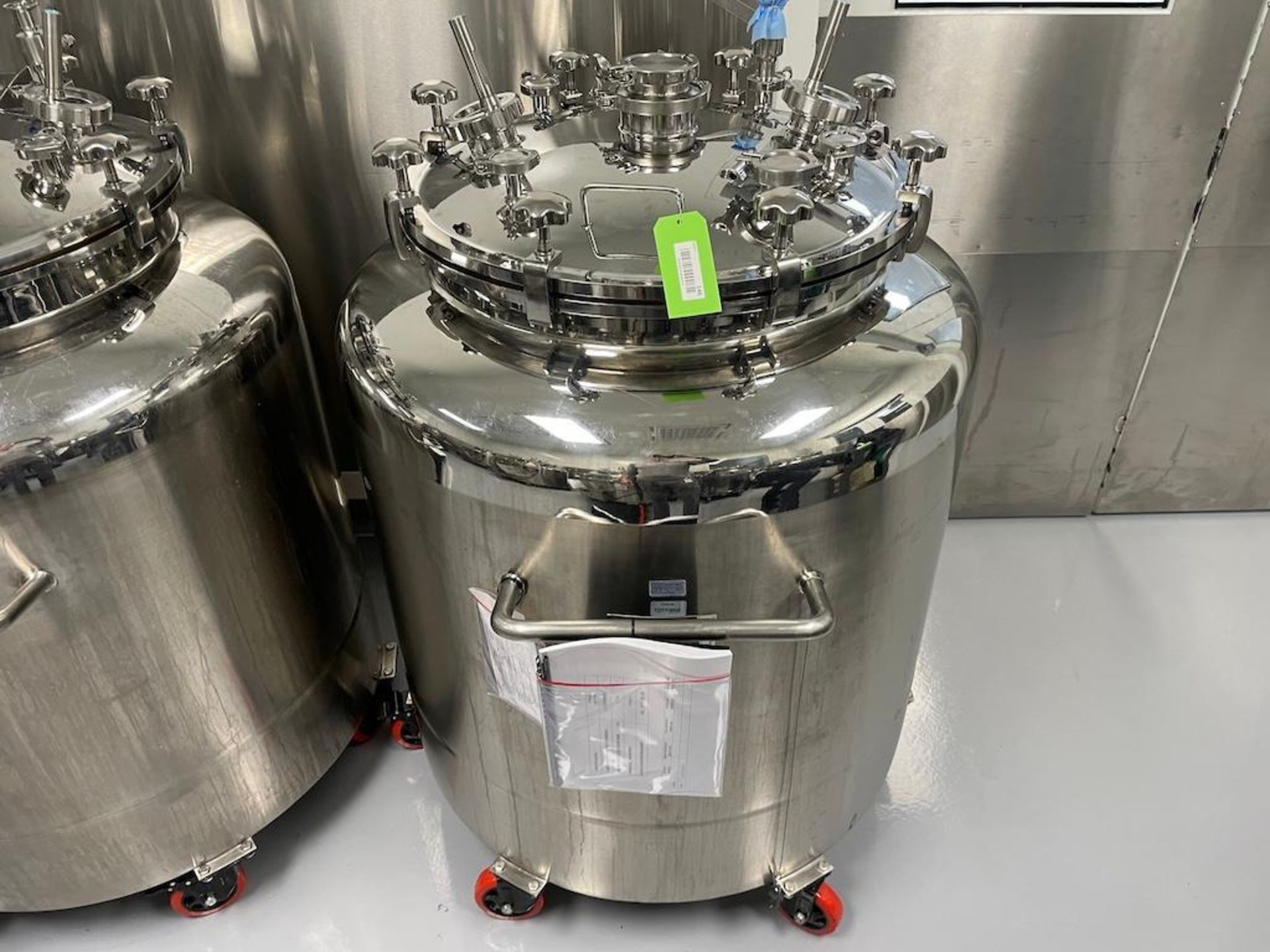 2019 GELATIN SERVICE TANK, PORTABLE, 500L CAPACITY, 316L STAINLESS ...