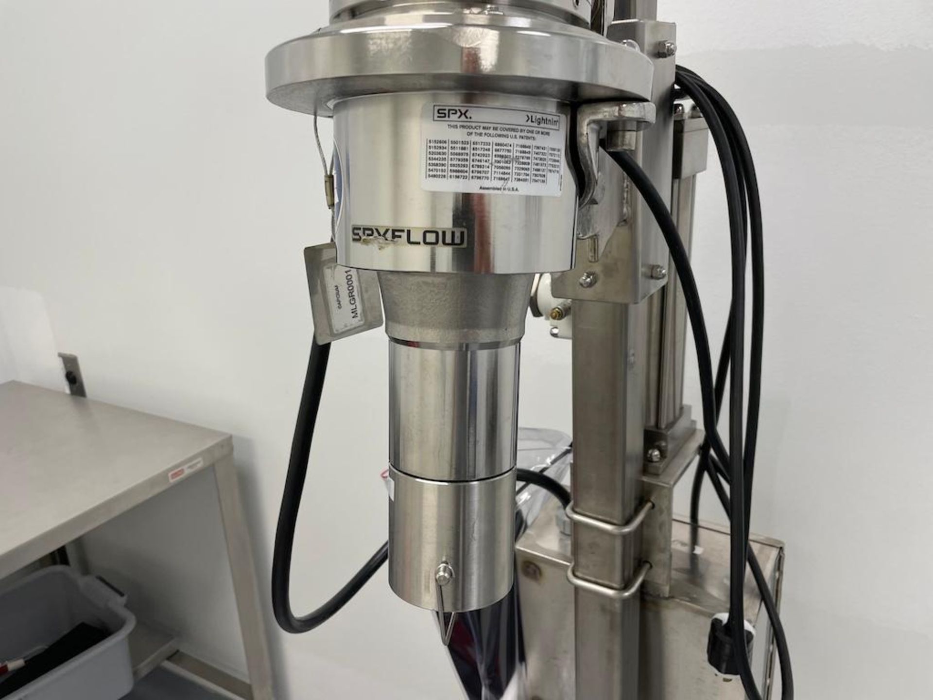 2018 SPXFLOW SS MIXER MODEL MS1P1 [MLGR0001-E1] [2ND FLOOR FORMULATION ...