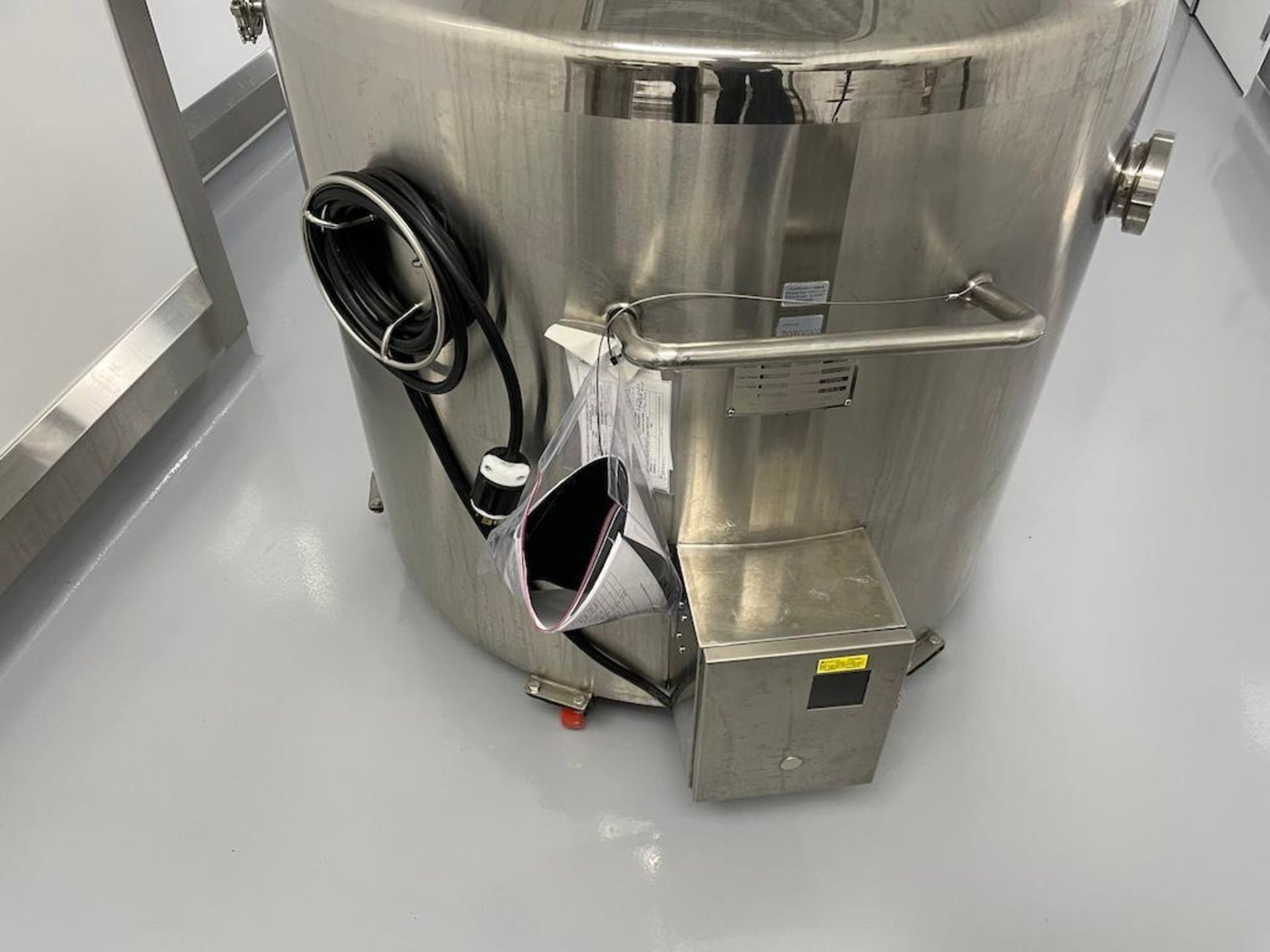 2019 GELATIN SERVICE TANK, PORTABLE, 500L CAPACITY, 316L STAINLESS ...