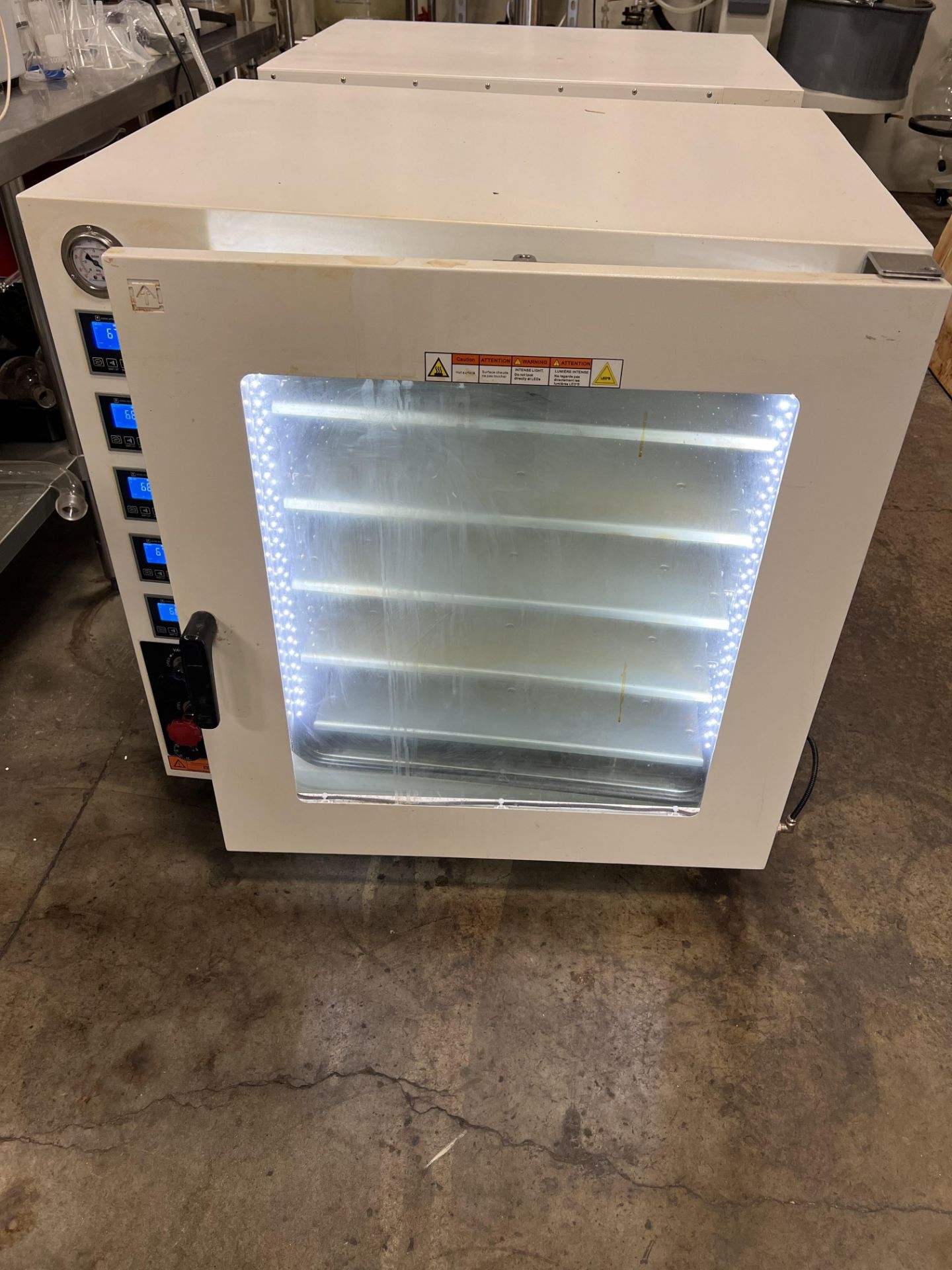LOCATED IN BEND, OR- Lot of (2) Used Across International Vacuum Oven w ...