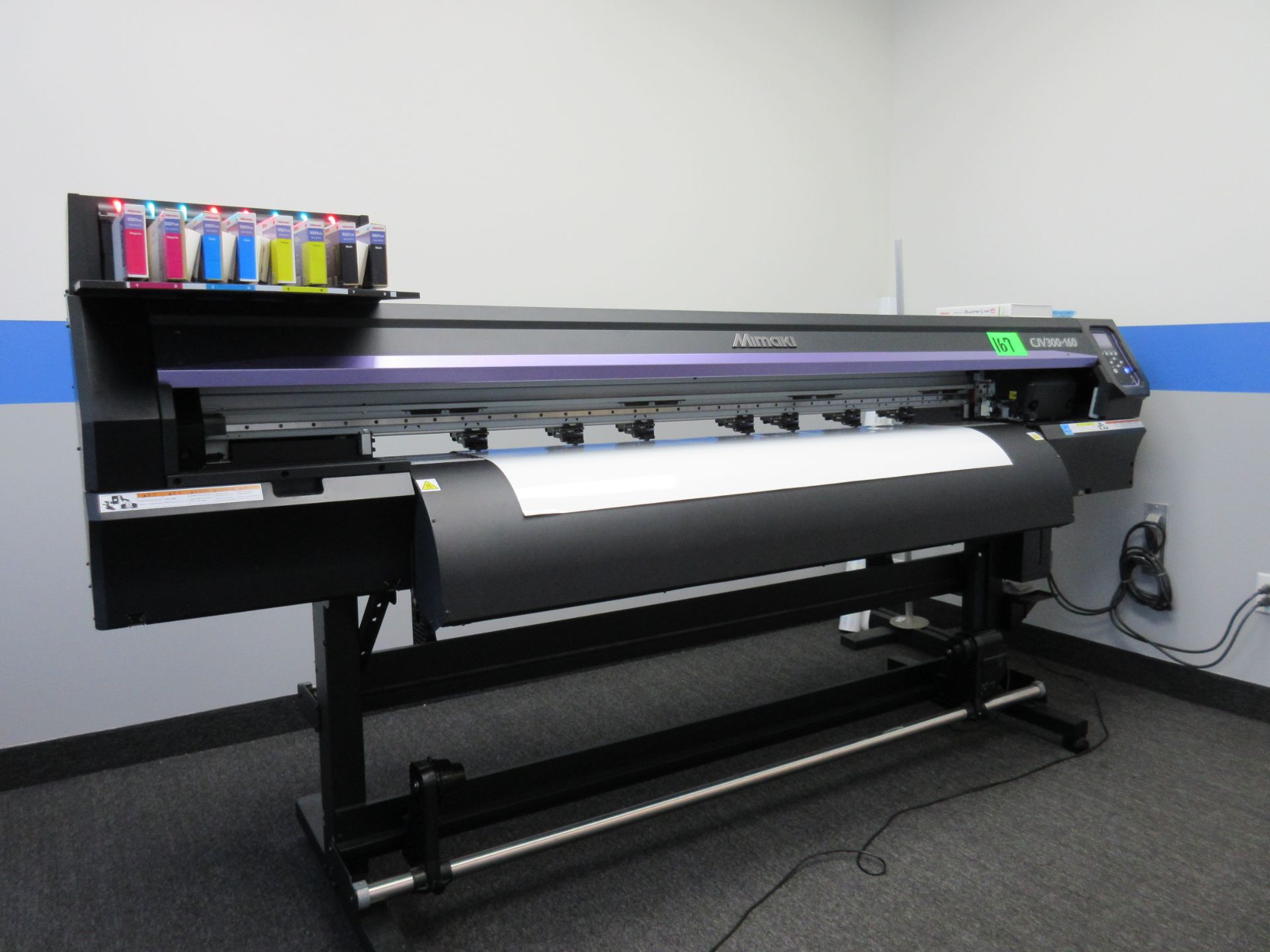 MIMAKI CJV300-160 SERIES - 64 INCH UV-LED PRINTER WITH SOFTWARE, NO ...