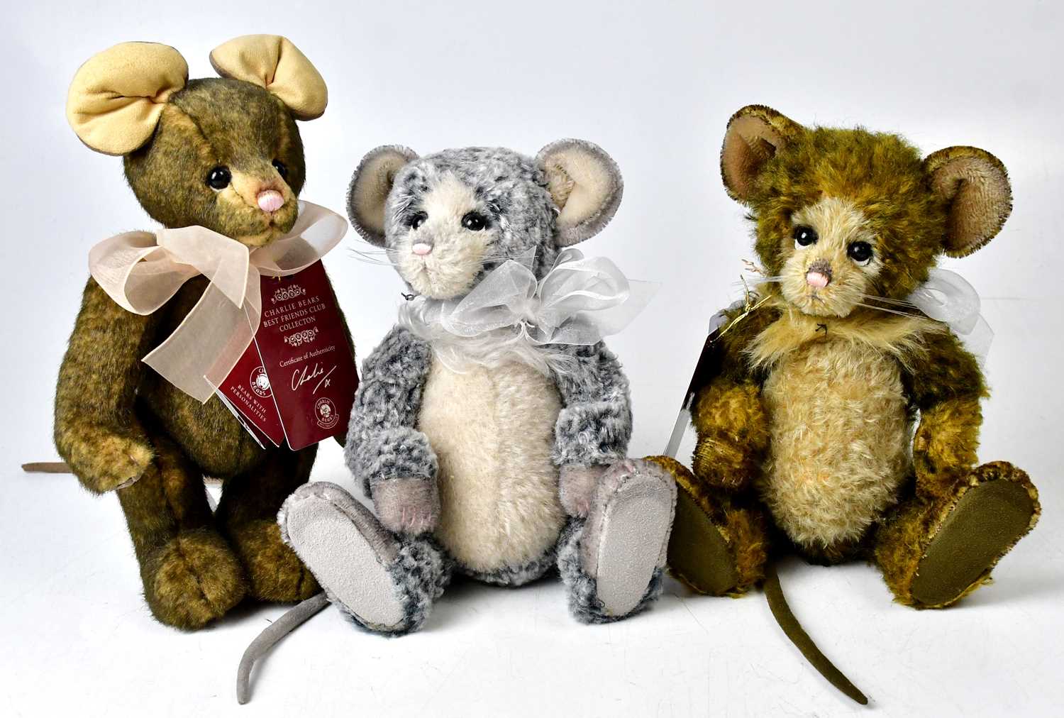 CHARLIE BEARS; three limited edition 'Isabelle Collection' bears ...