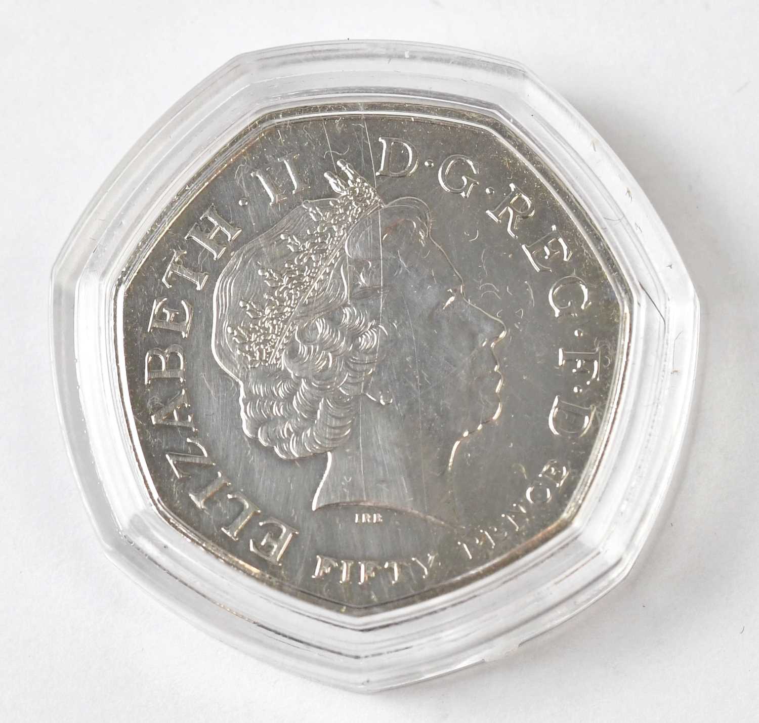 A 2009 Kew Gardens commemorative fifty pence (50p) coin.