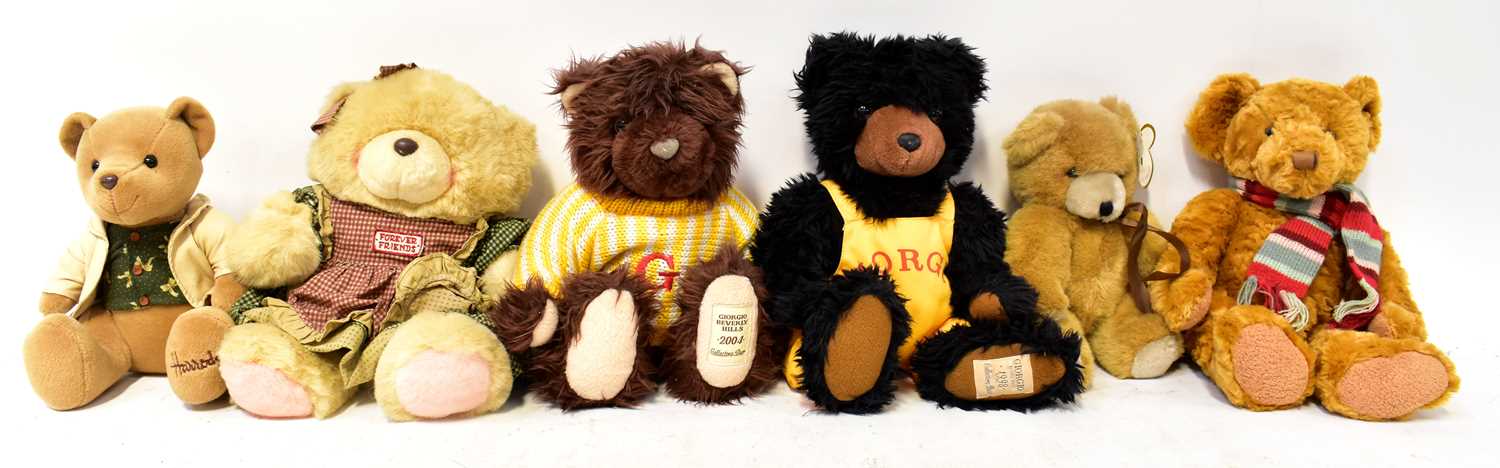 Six teddy bears, including two from Giorgio Beverly Hills collectors ...