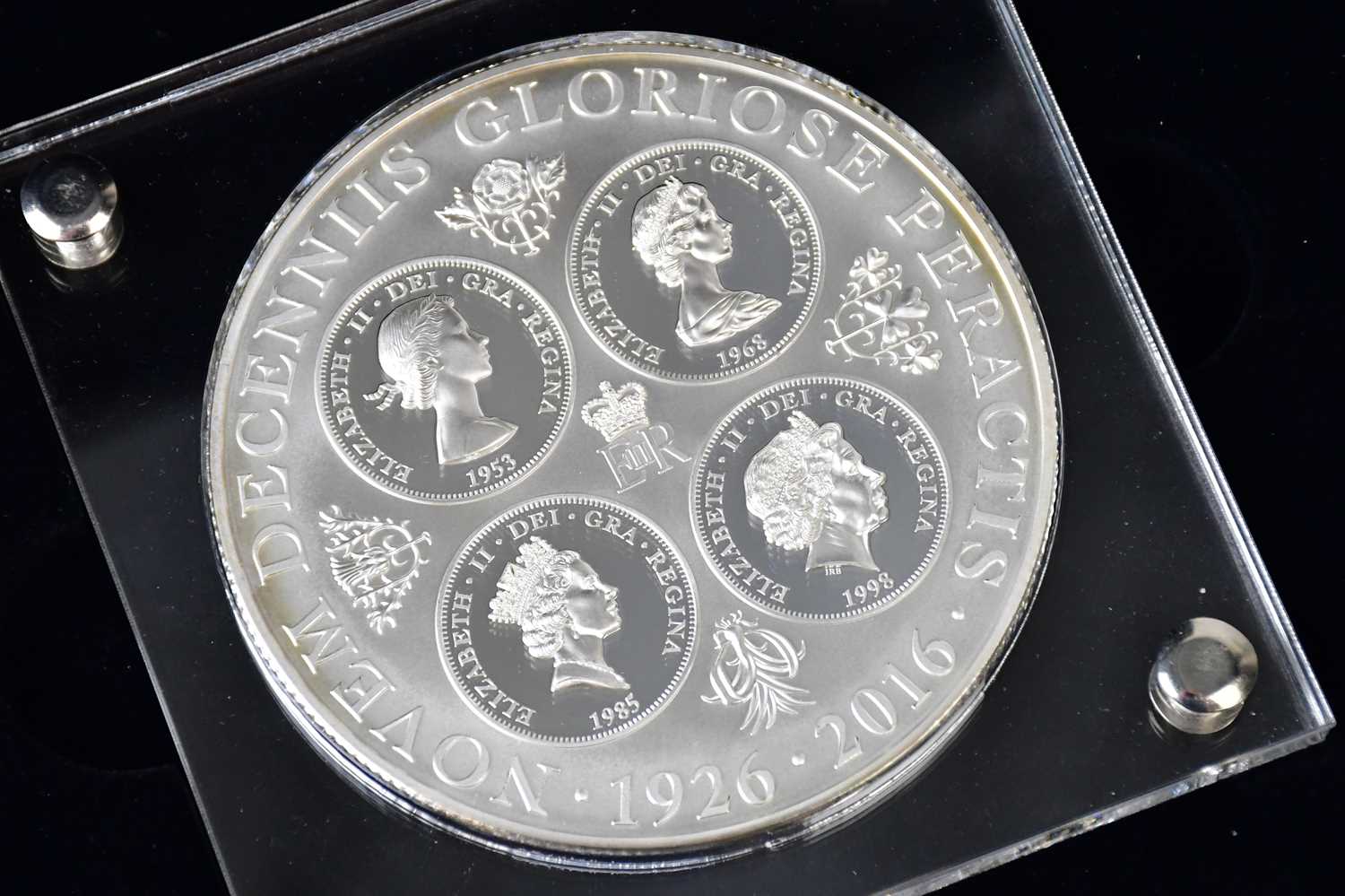 THE LONDON MINT; a Her Majesty Queen Elizabeth II 90th Birthday ten ...