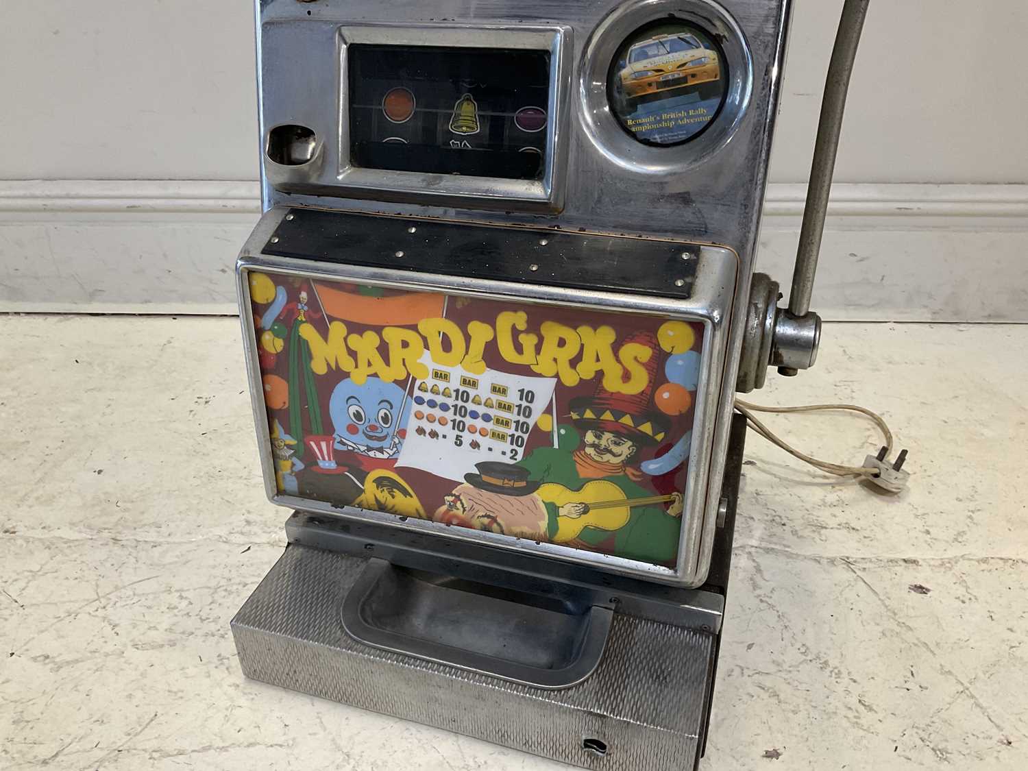 NEVADA; an Aristocrat slot machine, height 72cm.