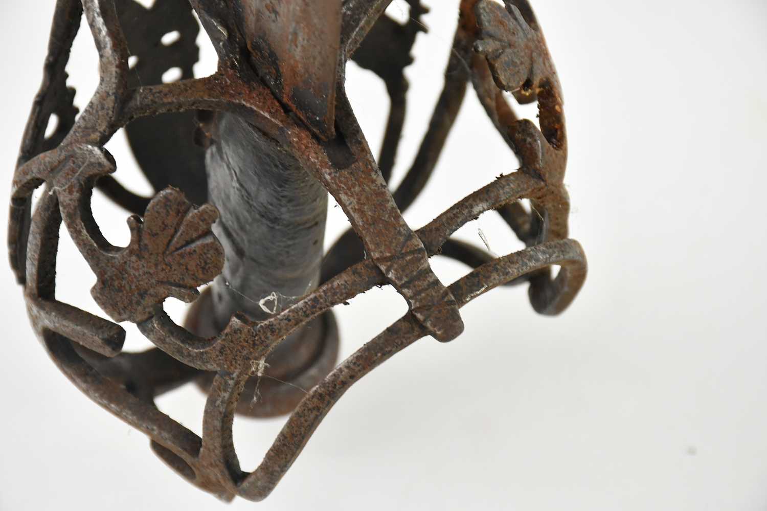 A Continental basket hilt sword, the blade signed 'Abraham Stamm in ...