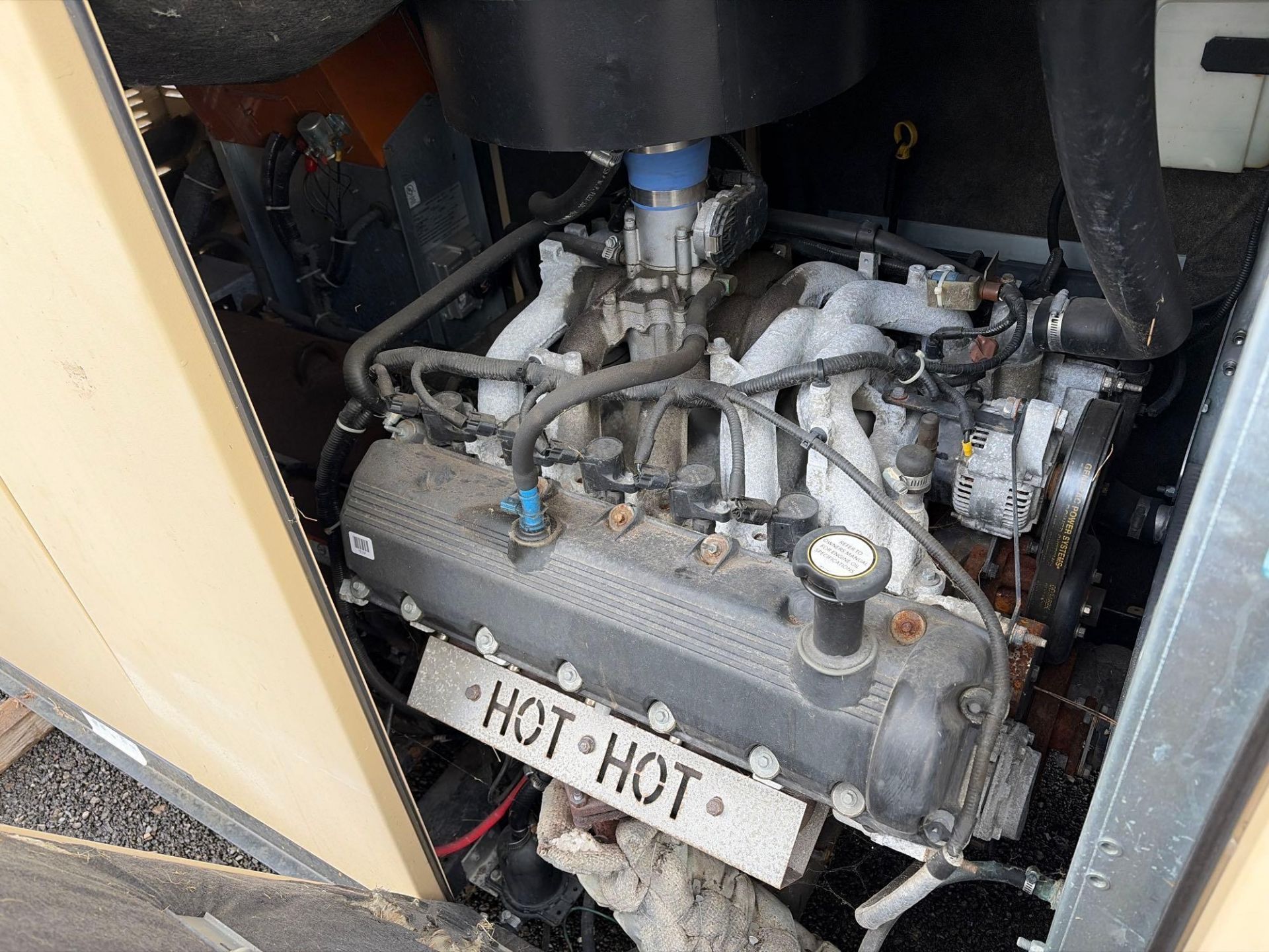 GENERAC 150KW GENERATOR powered by Ford 8 cylinder diesel engine ...