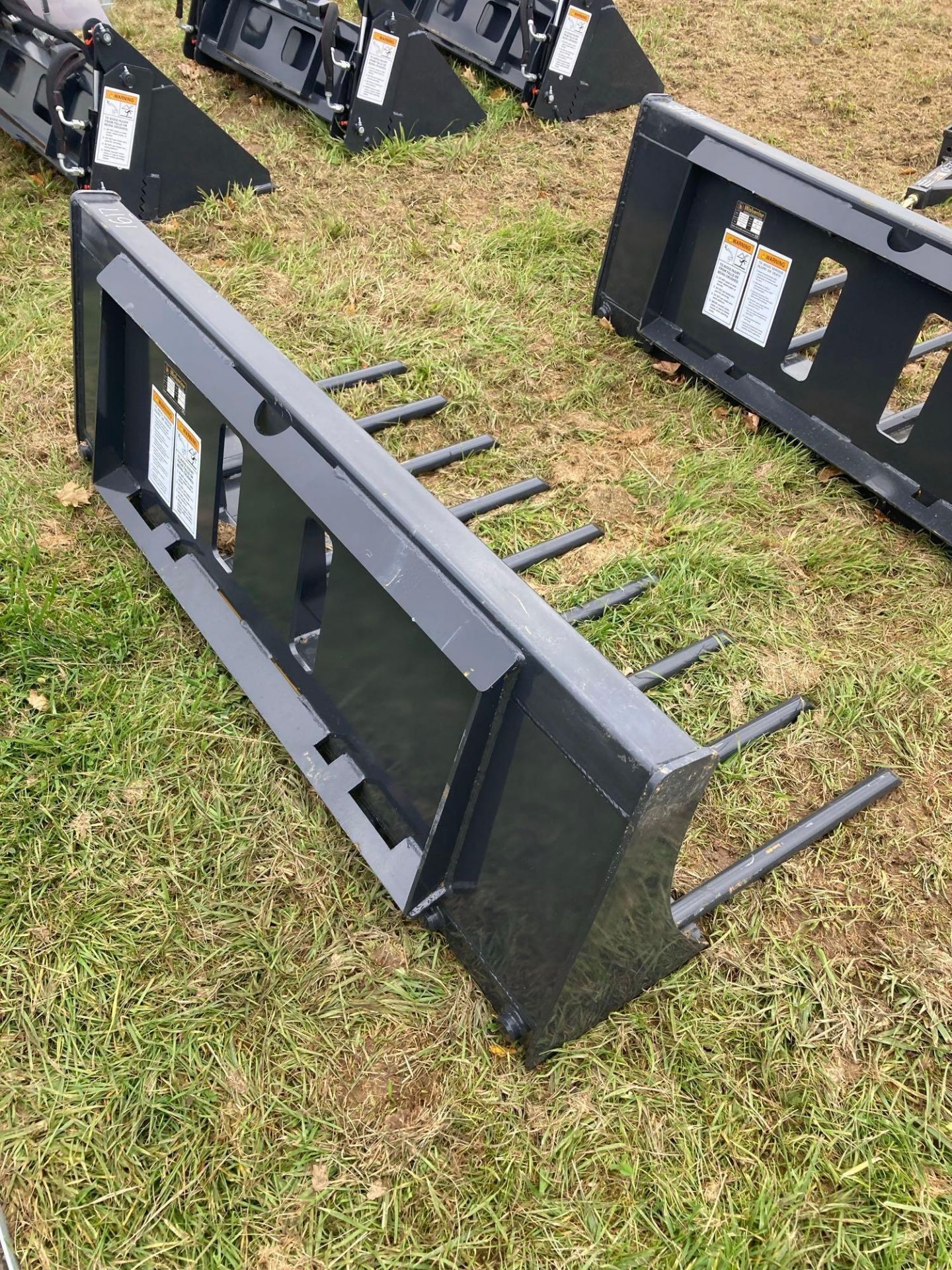 NEW WOLVERINE MANURE FORKS SKID STEER ATTACHMENT. Located: 7697 Rte 31 ...