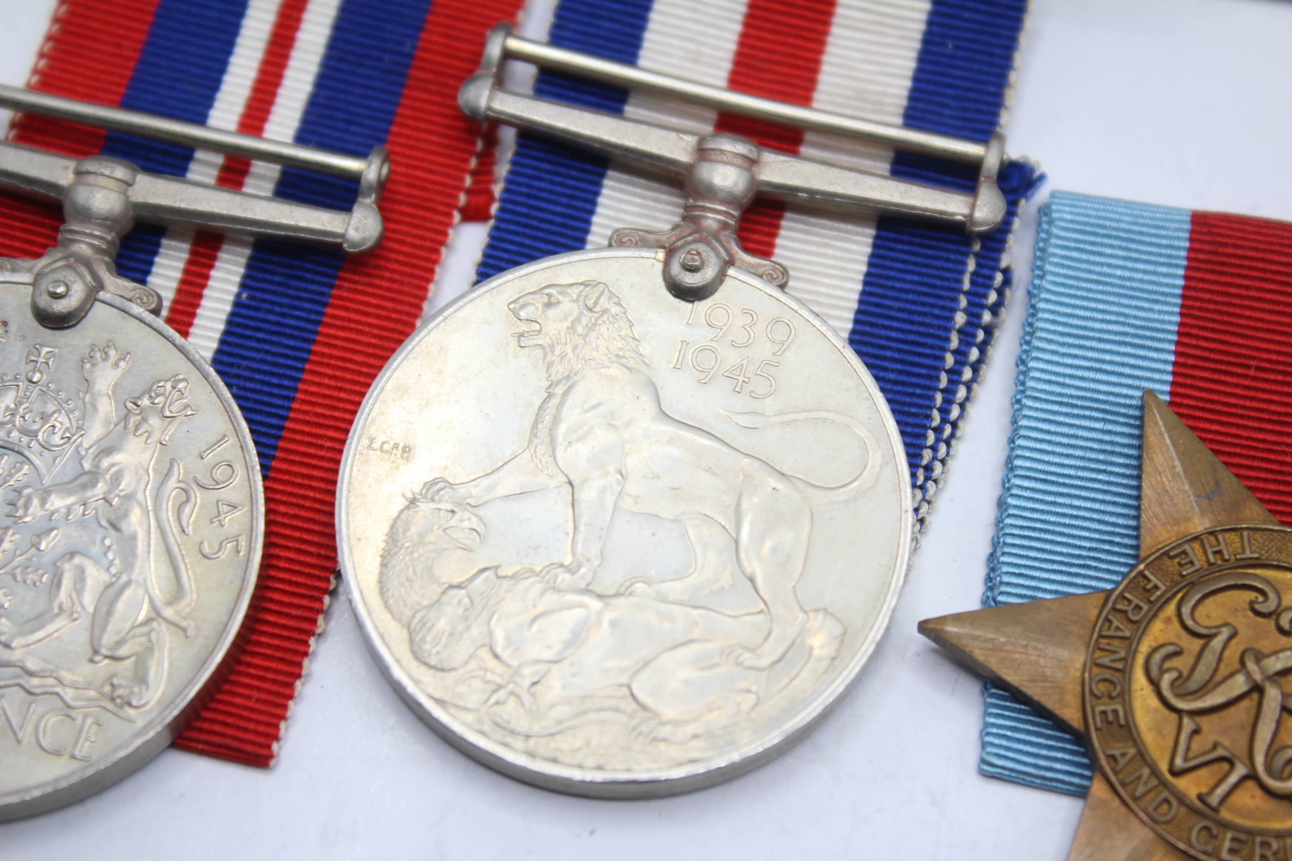 Boxed WW2 Army France & Germany Medal Group - Boxed WW2 Army France ...