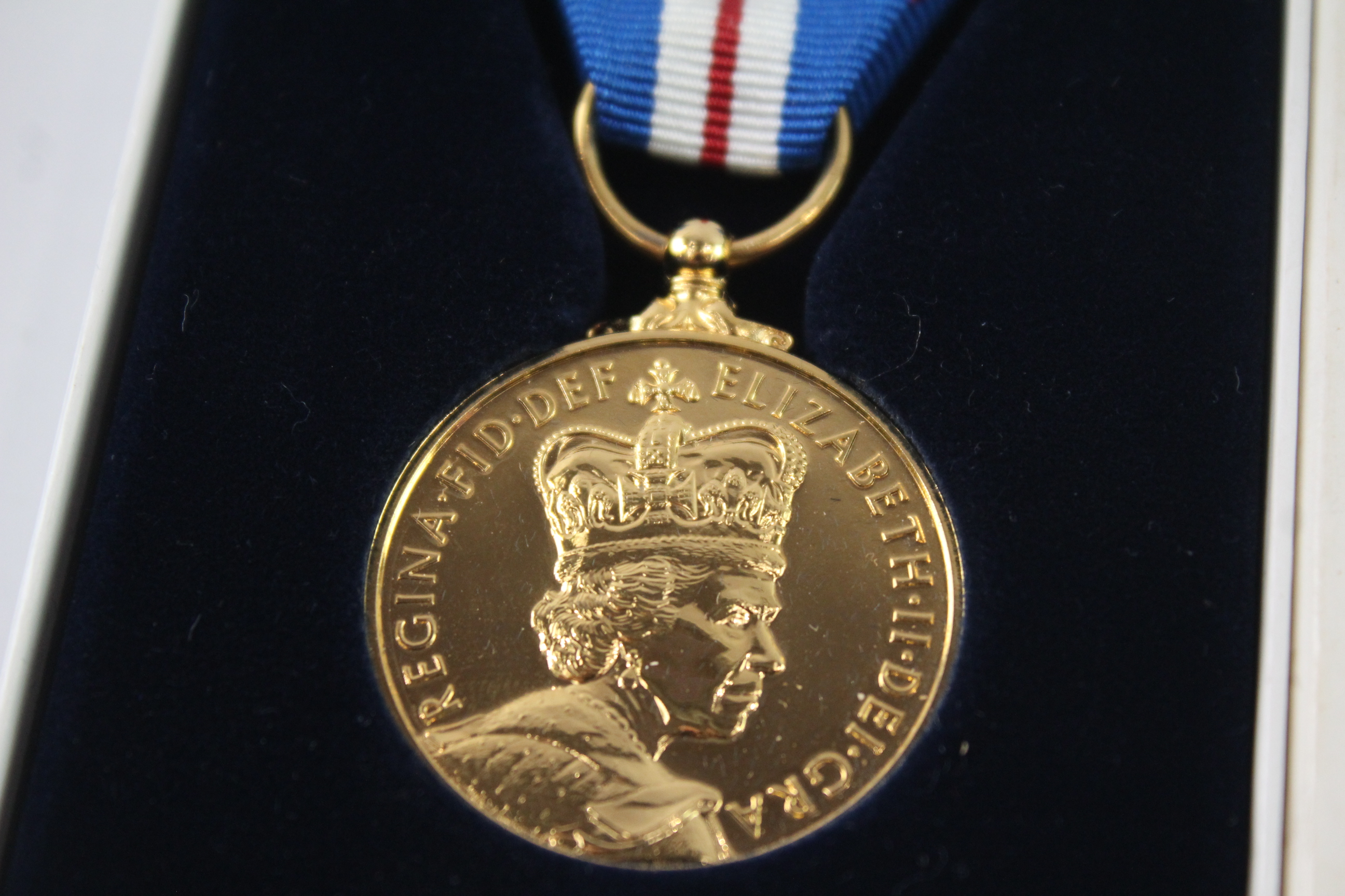 Boxed ERII Queens 2002 Golden Jubilee Medal - Boxed ERII Queens 2002 ...