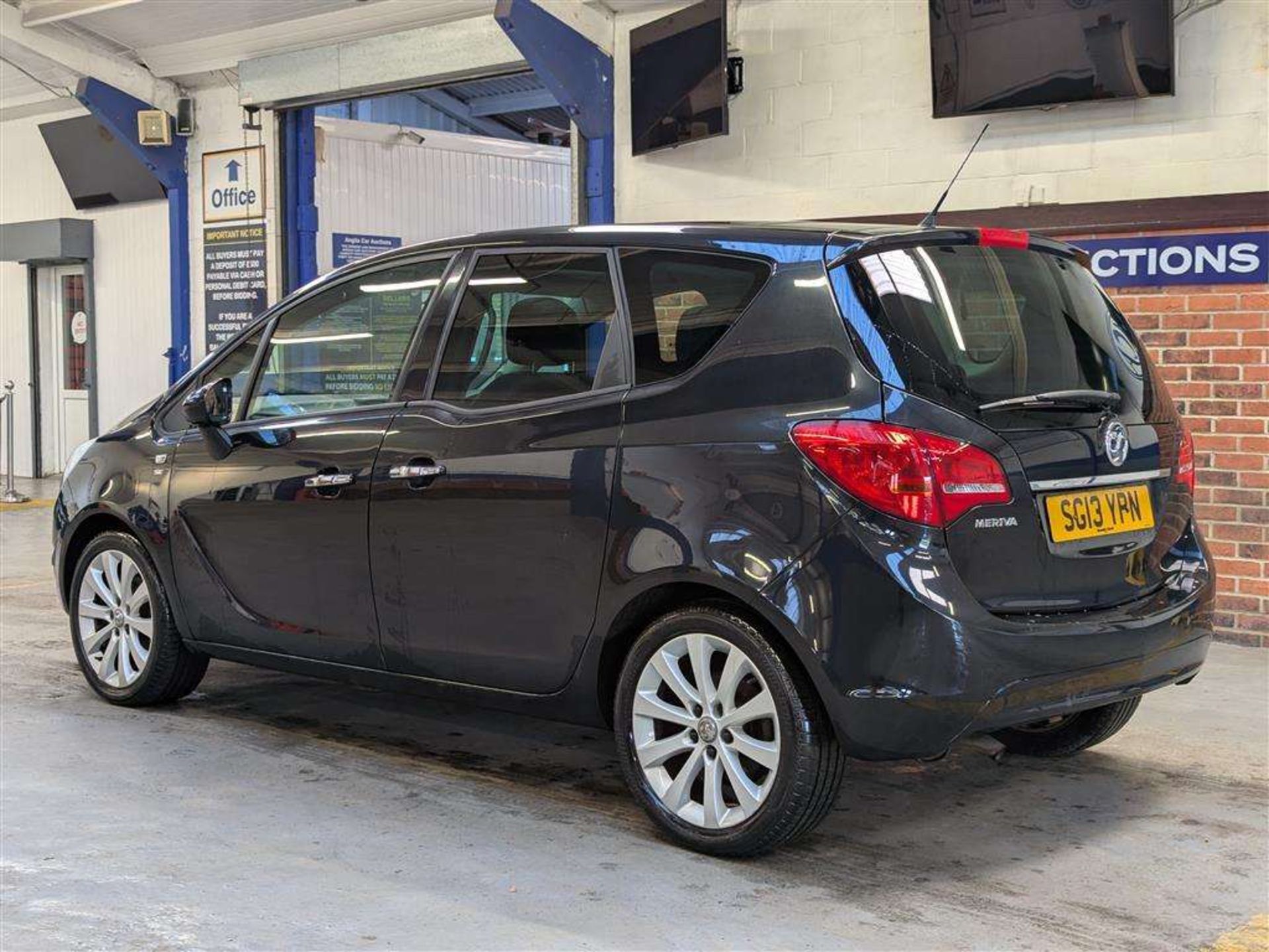 Make & Model:VAUXHALL, MERIVA SE Date of Reg:SG13YPN Colour:BLACK cc ...