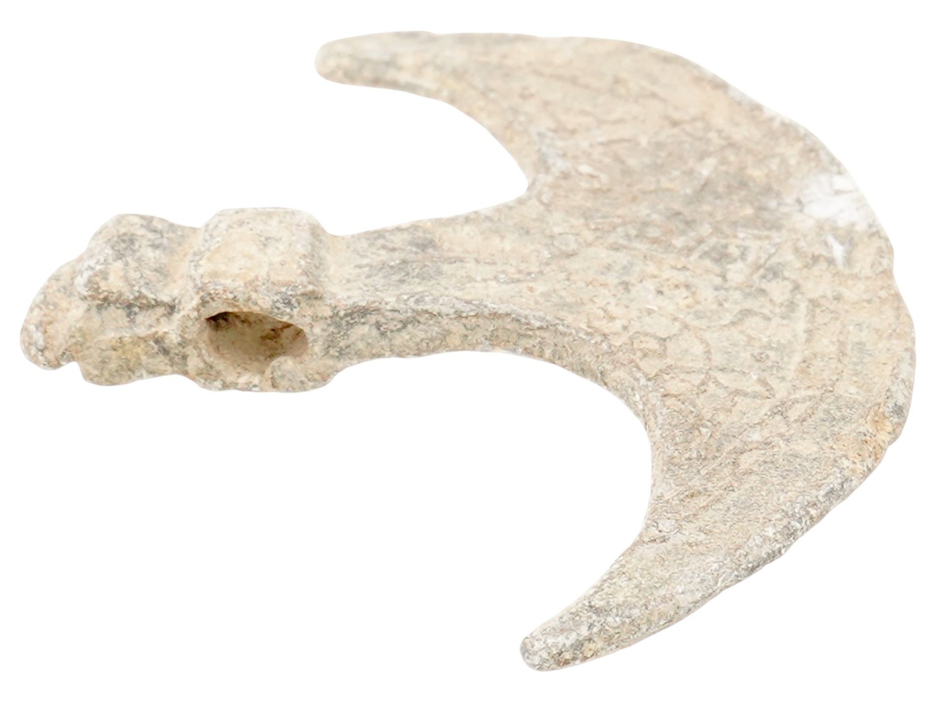 An ancient Greek axe head votive amulet lead. Circa: 400 TO 100 BC. The ...