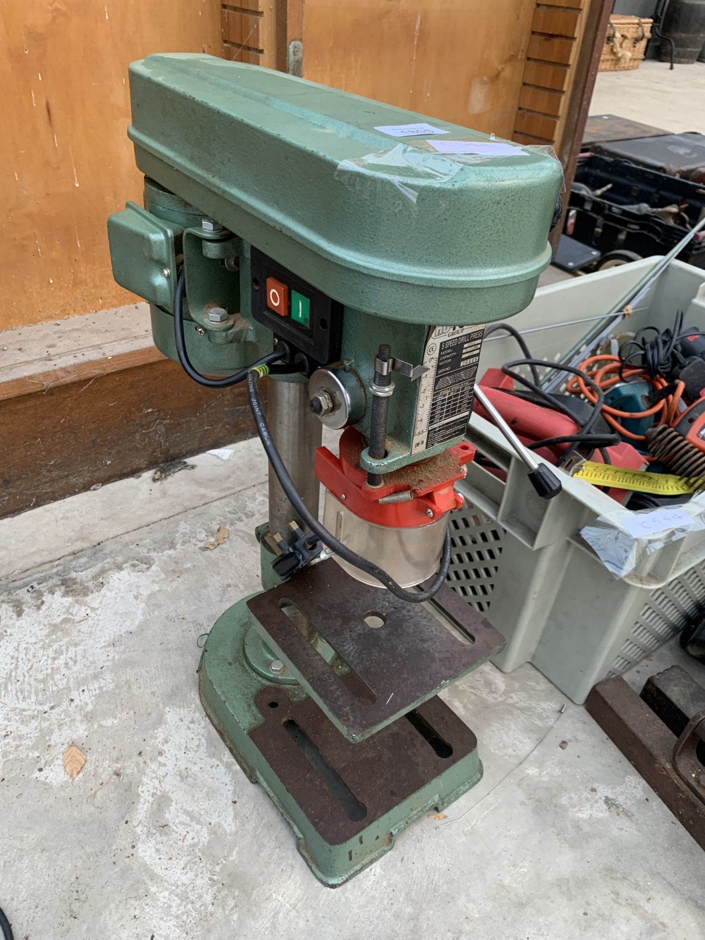 A NUTOOL BENCH TOP PILLAR DRILL