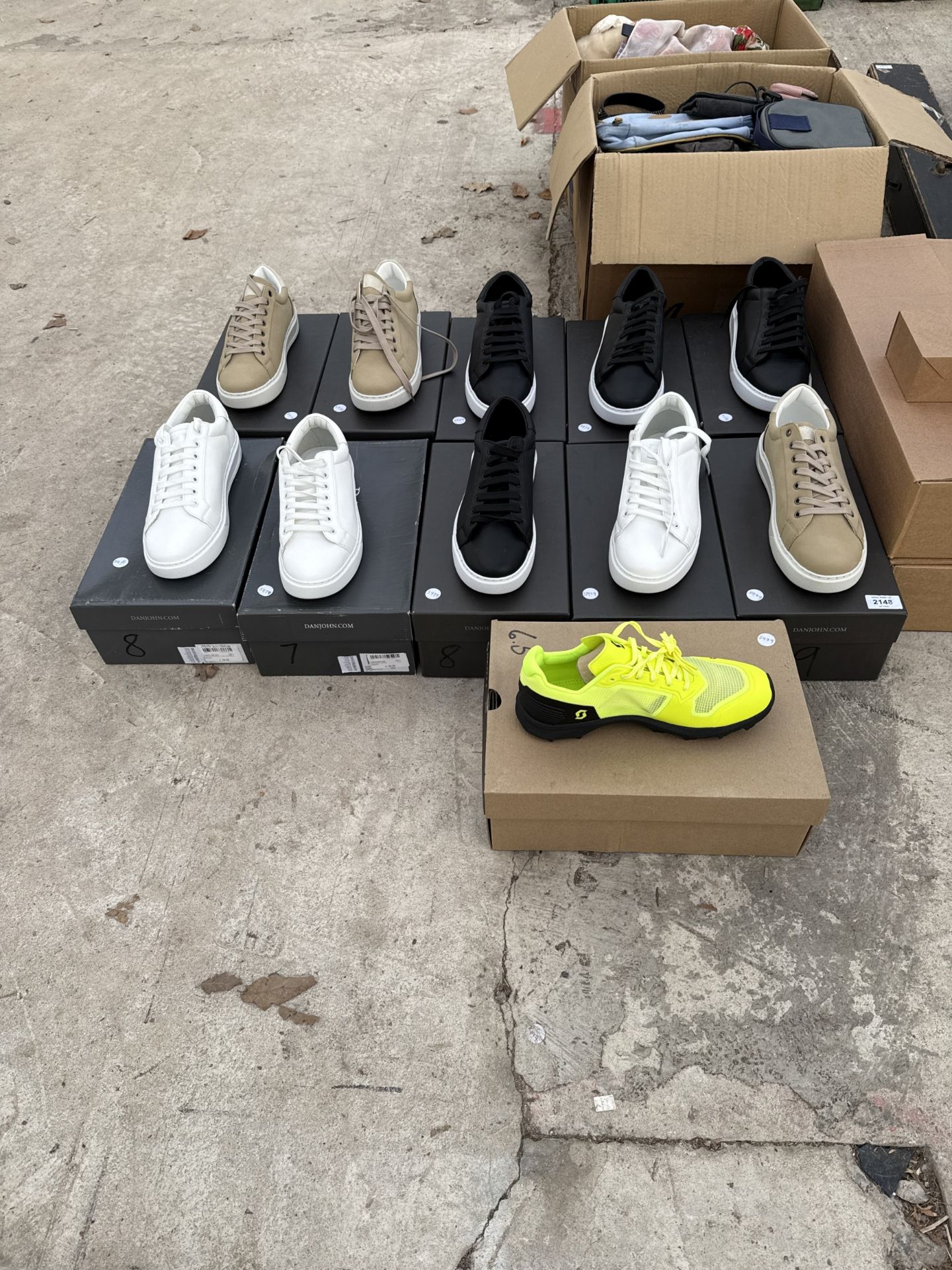 ELEVEN PAIRS OF NEW MENS TRAINERS