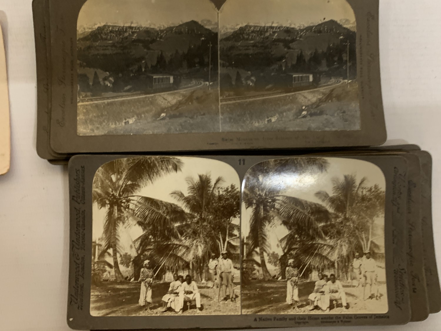 A COLLECTION OF STEREO CARDS
