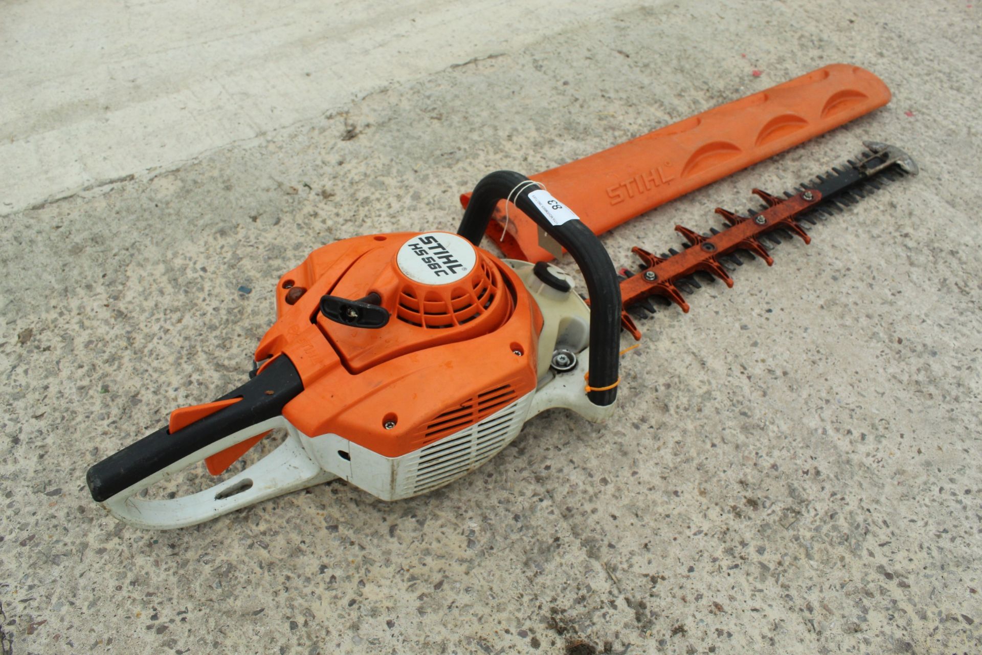 A STIHL HS 56C HEDGE CUTTER NO VAT