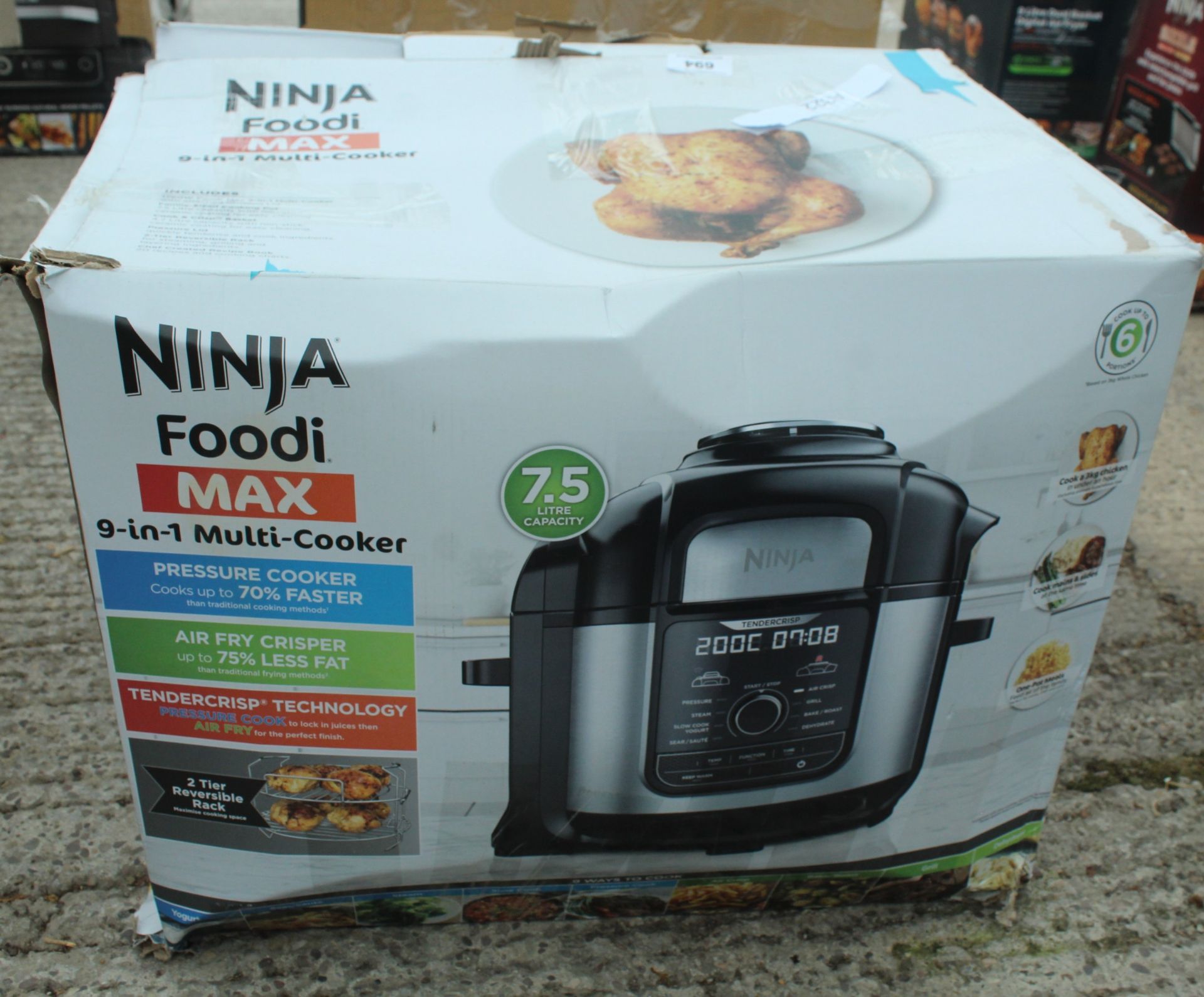 A NINJA MULTI COOKER IN WORKING ORDER NO VAT