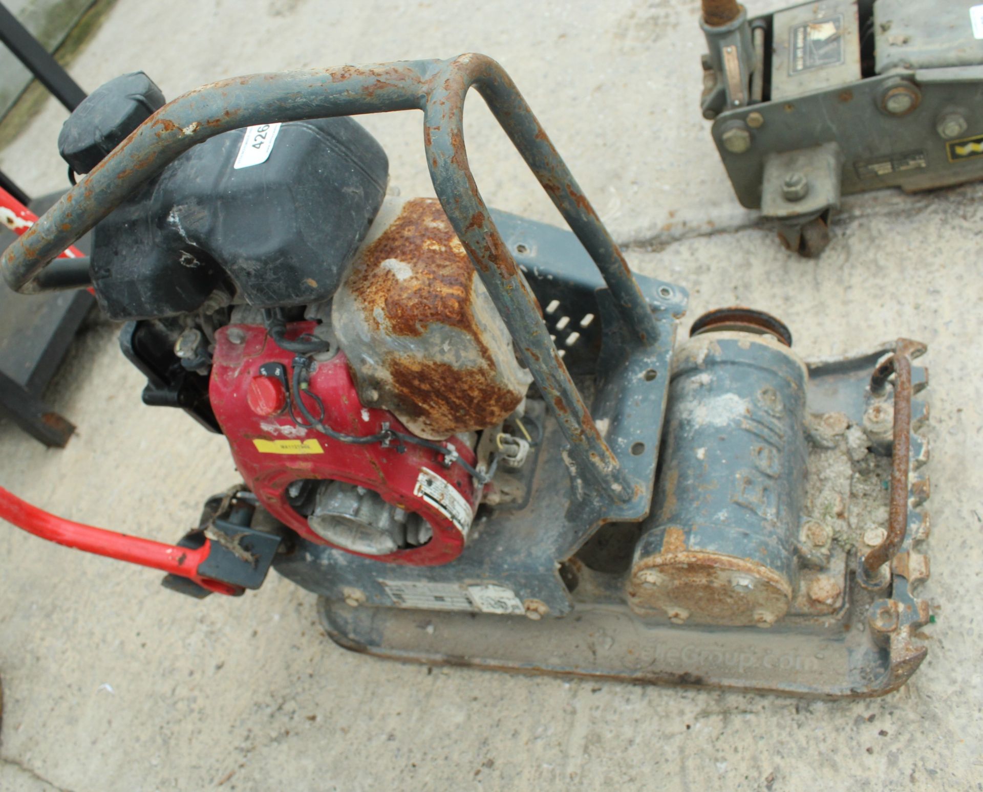 A WACKER PLATE NO VAT