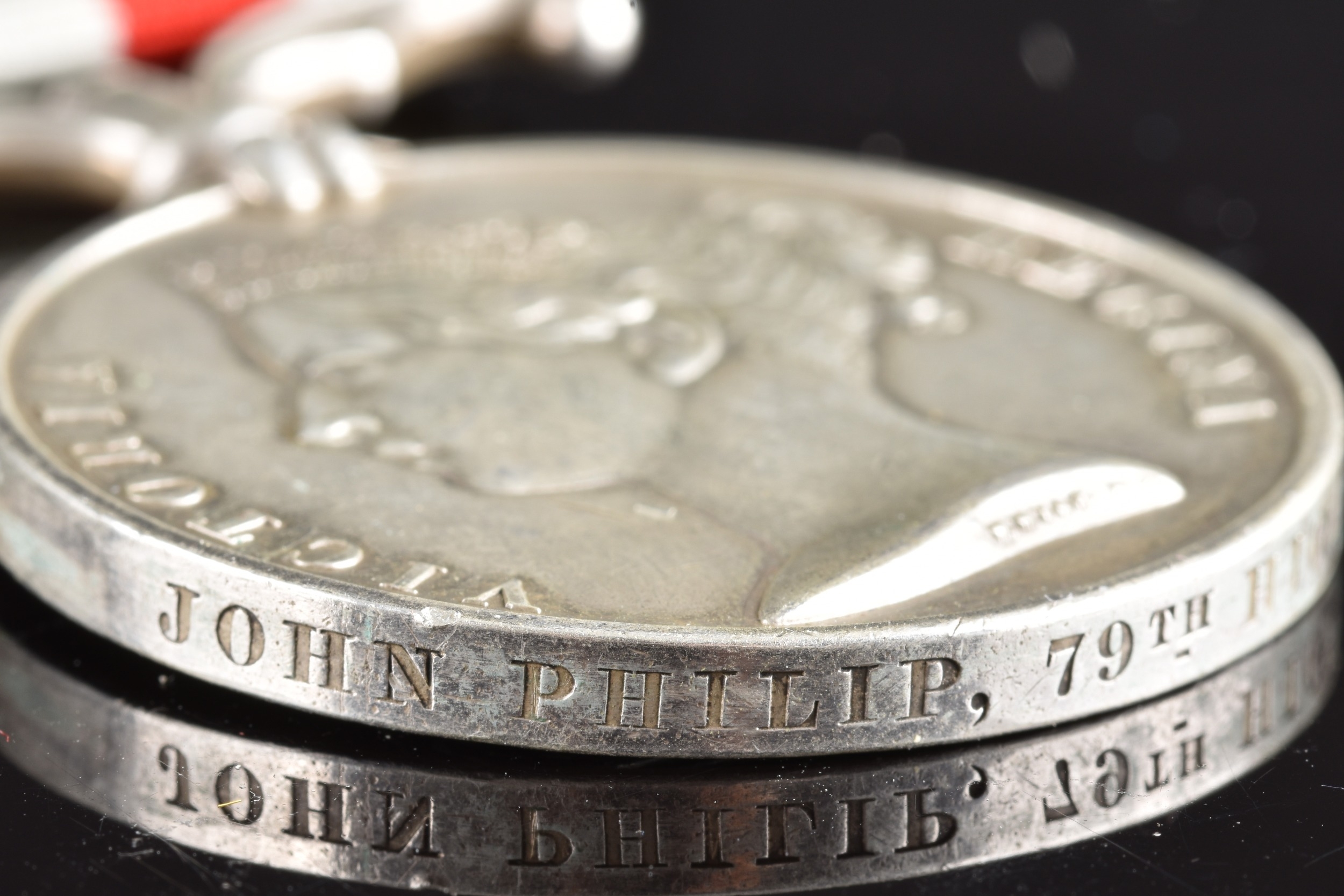 An Indian Mutiny 1857-58 Medal to John Philips, 79th Highlanders, with ...