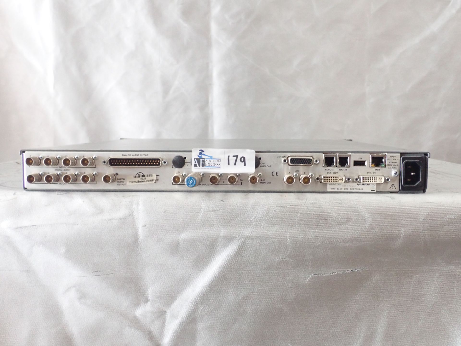Harris Videotek VTM-4100 Waveform Vector Monitor w/ VTM-A3-OPT-5 + AAP ...