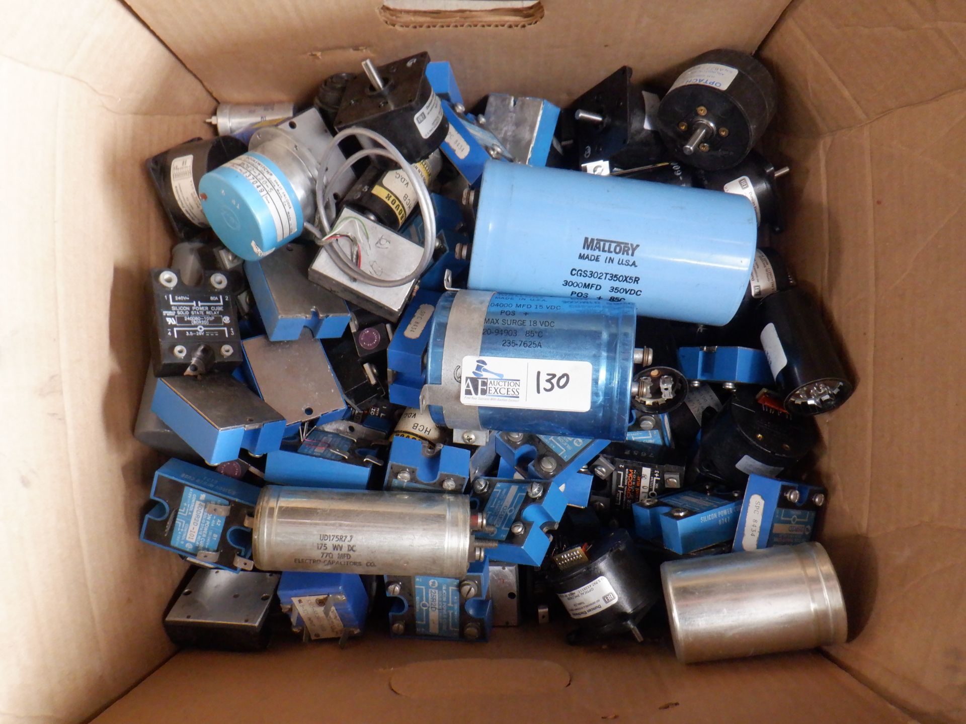 Lot of Misc Electrical Relays and Encoders including Crydom A2425-10 ...