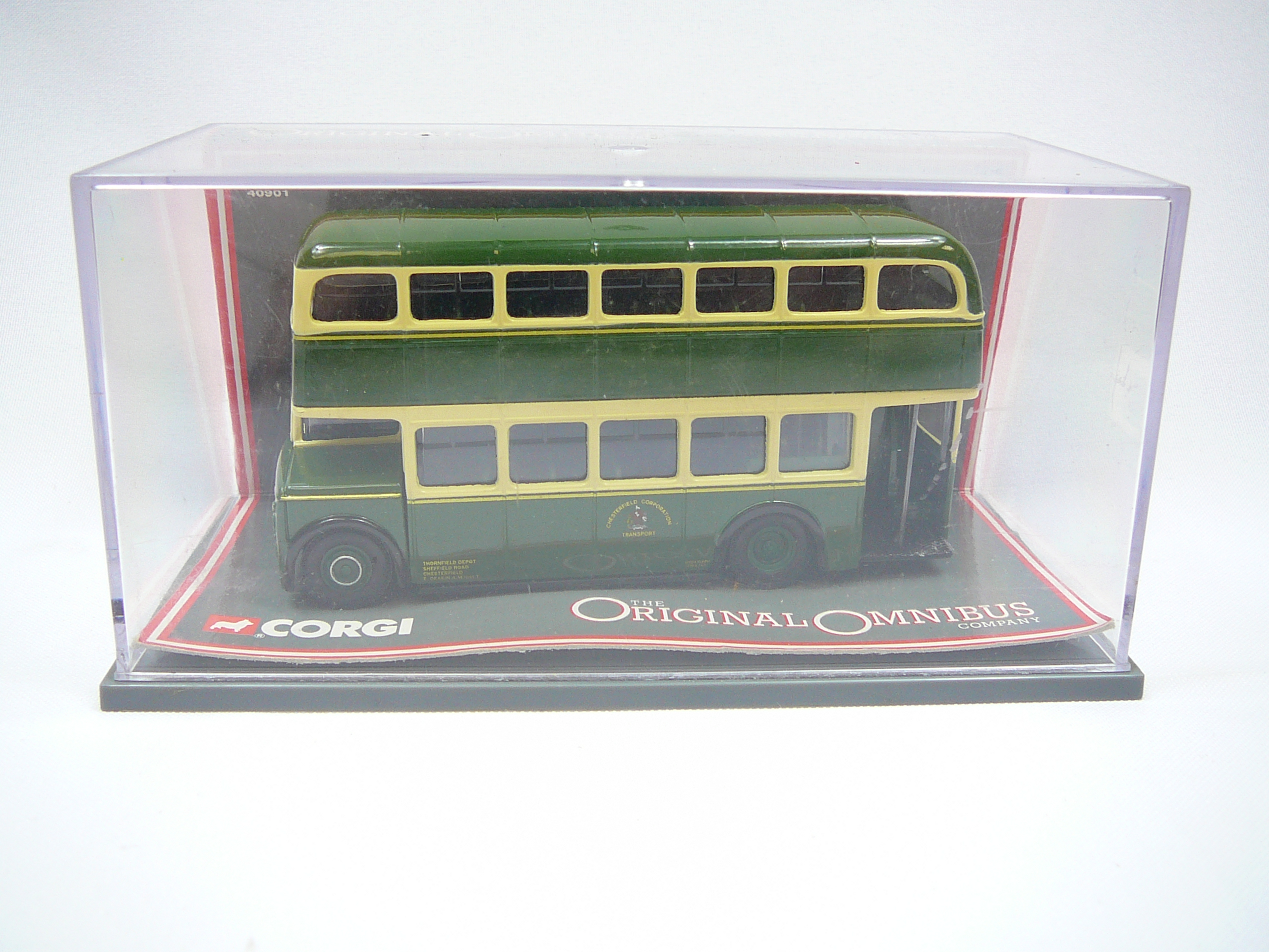 Corgi boxed model bus
