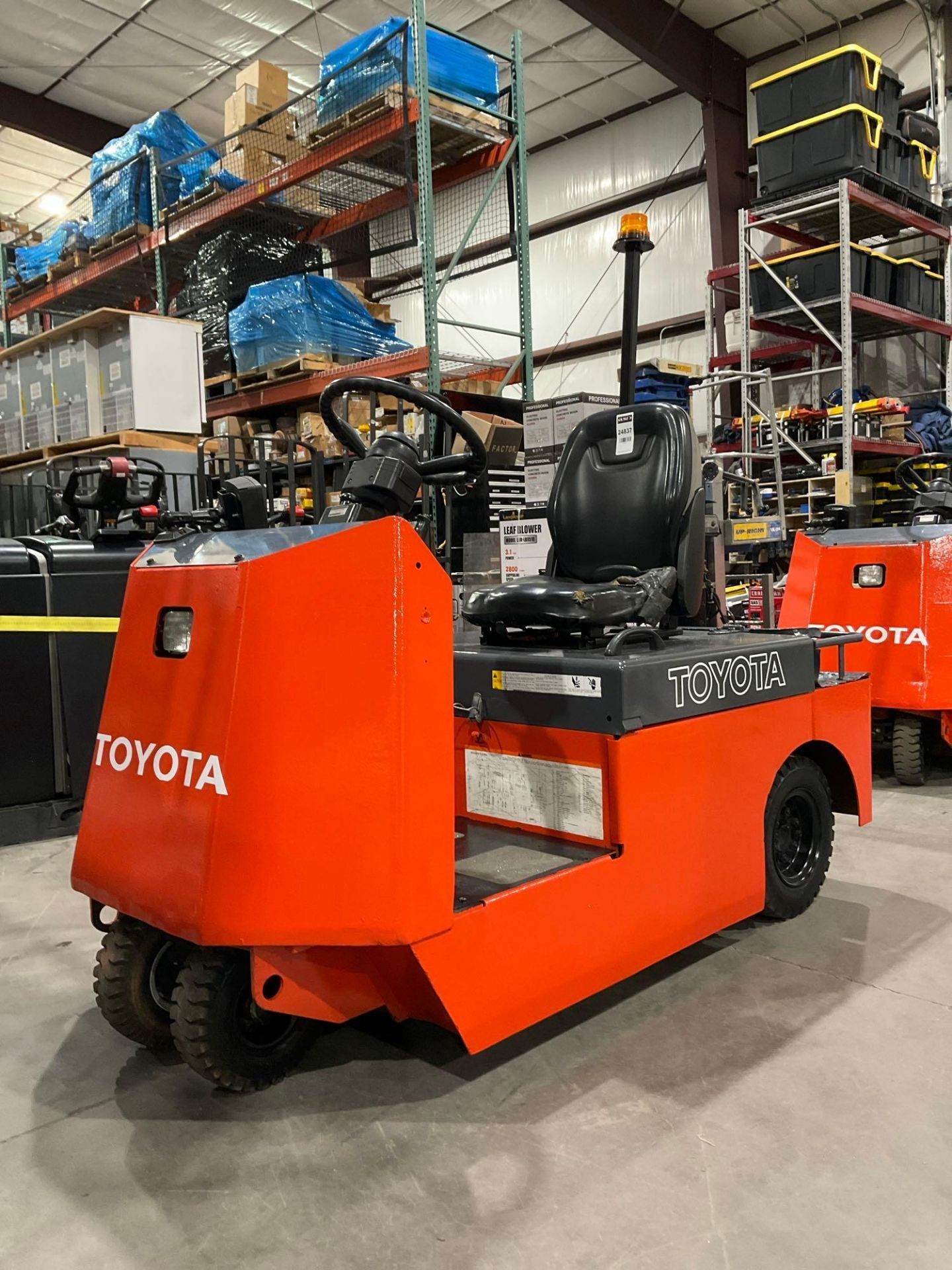 TOYOTA RIDE ON TUGGER MODEL CBT4, ELECTRIC, 48V, APPROX MAX DRAWBAR ...
