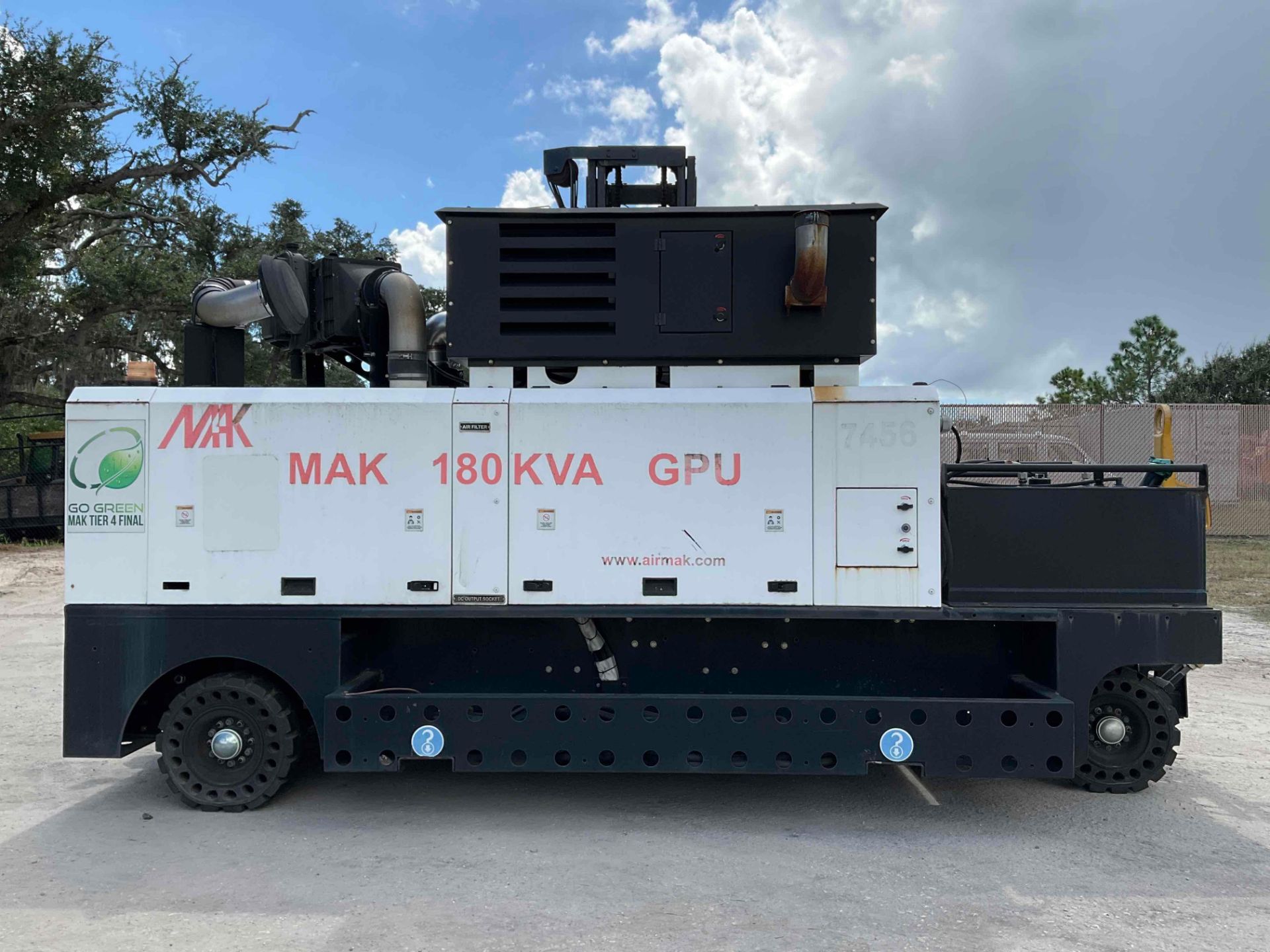 2018 MK GROUND POWER UNIT MODEL MAK GPU 180-ACDC-12-1V8.2; 180 KVA ...