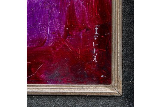 Felix de Boeck (1898-1995), self-portrait, 1977, oil on boardSigned to ...