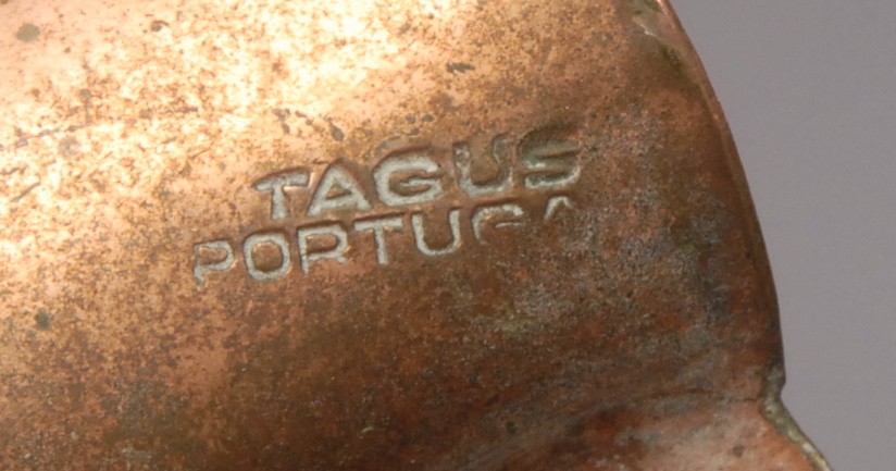 A mid-century Portuguese copper jelly mould, modelled as a lobster ...